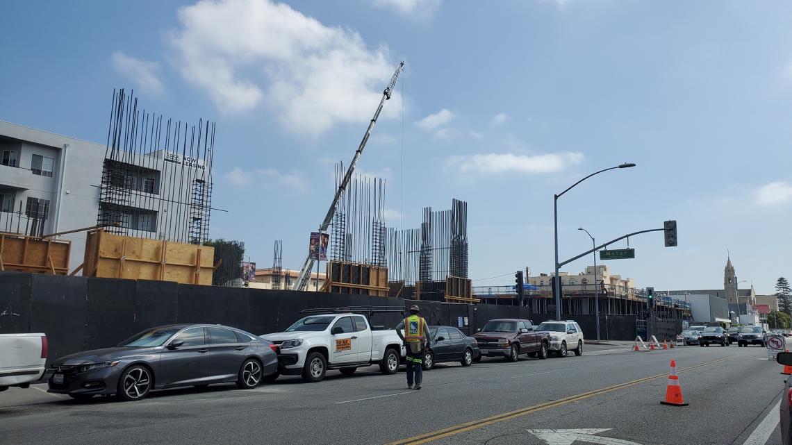 Two mixed-use projects on the rise across the street from Sony Pictures ...