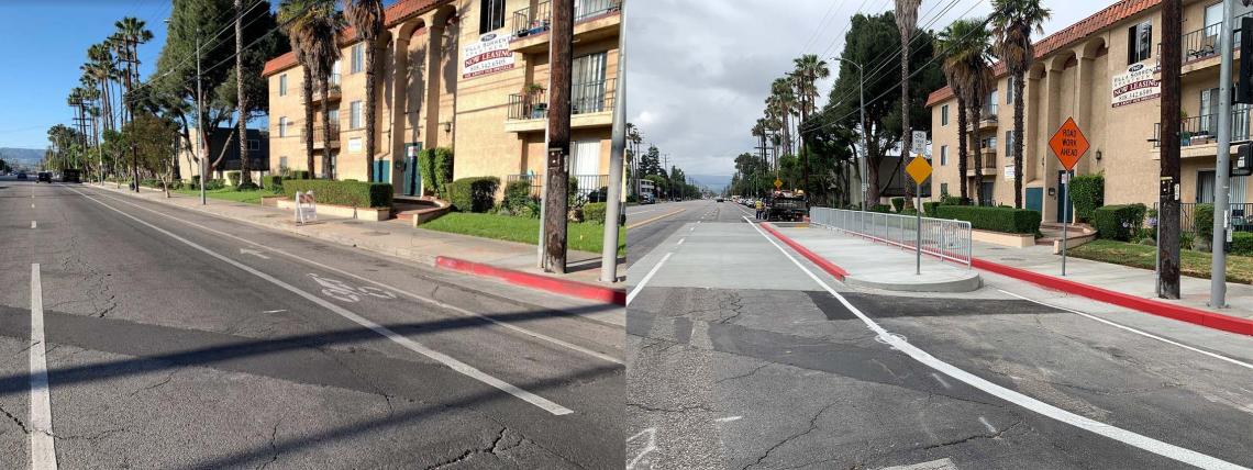 Reseda Boulevard complete streets project takes shape | Urbanize LA