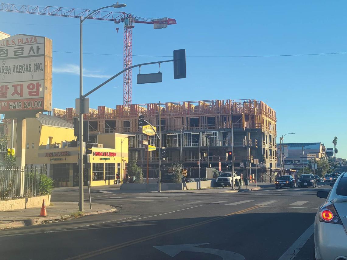 Construction ramps up at 800 S Western Avenue in Koreatown | Urbanize LA Construction ramps up at 800 S Western Avenue in Koreatown | Urbanize LA