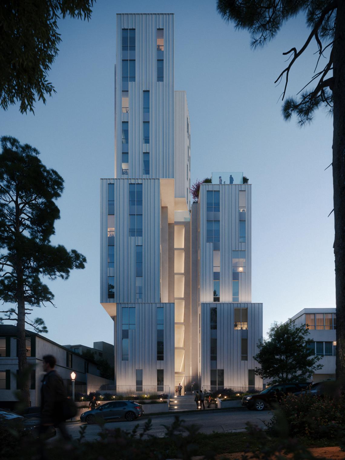 12-story housing complex proposed at 505 S. Landfair Ave. in Westwood ...