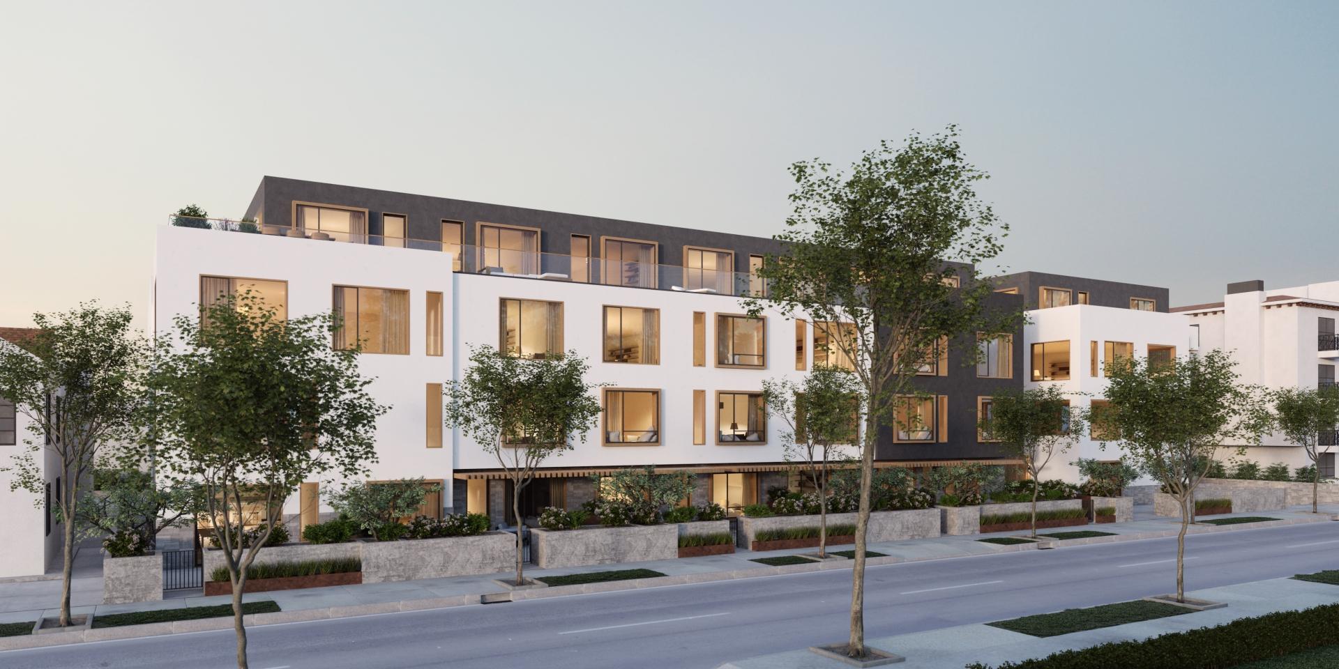 New Apartment Rise North of Melrose Place | Urbanize LA