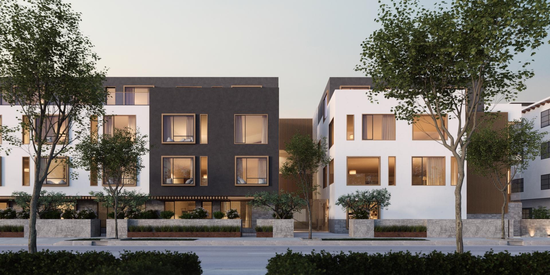 New Apartment Rise North of Melrose Place | Urbanize LA