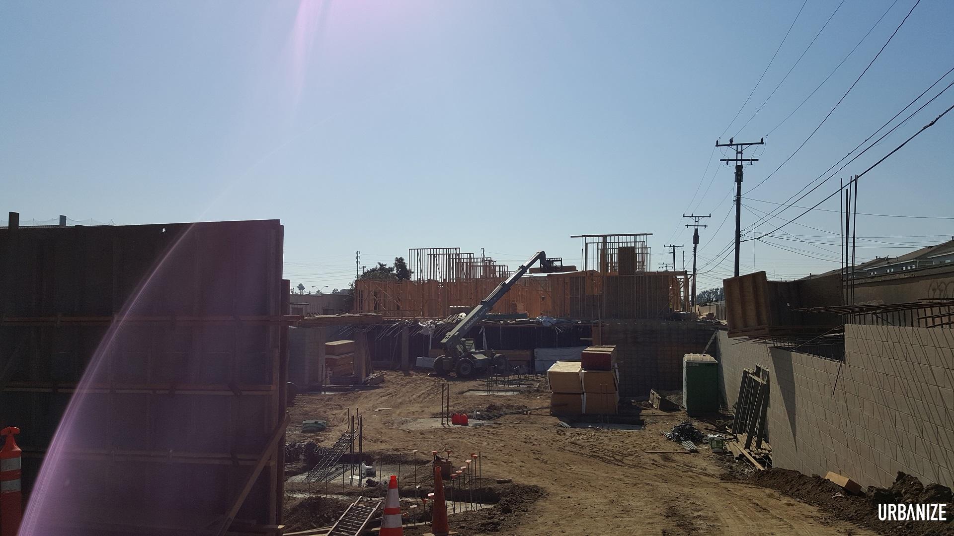 Townhomes Under Construction on Grand View | Urbanize LA