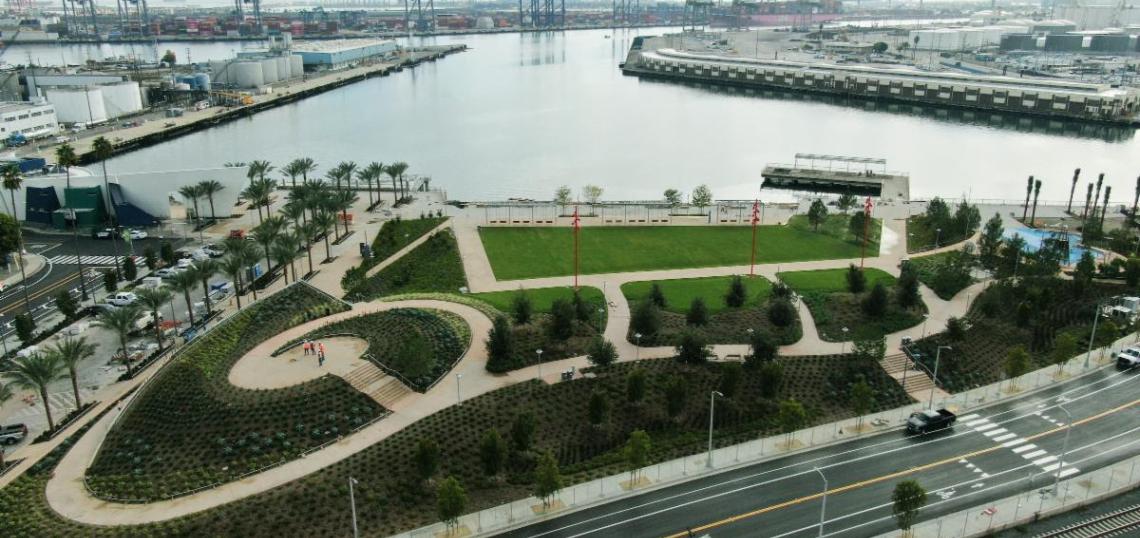 Wilmington Waterfront Promenade to debut on February 3 | Urbanize LA