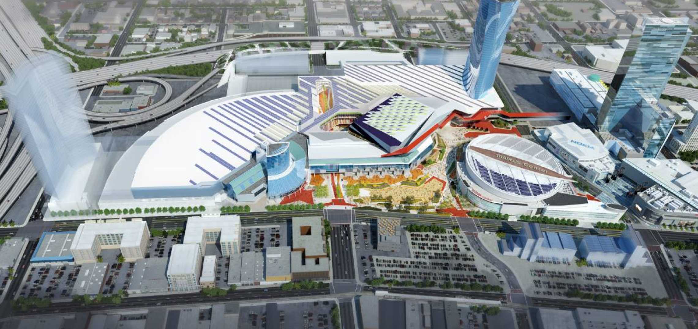 New Convention Center Expansion Renderings | Urbanize LA