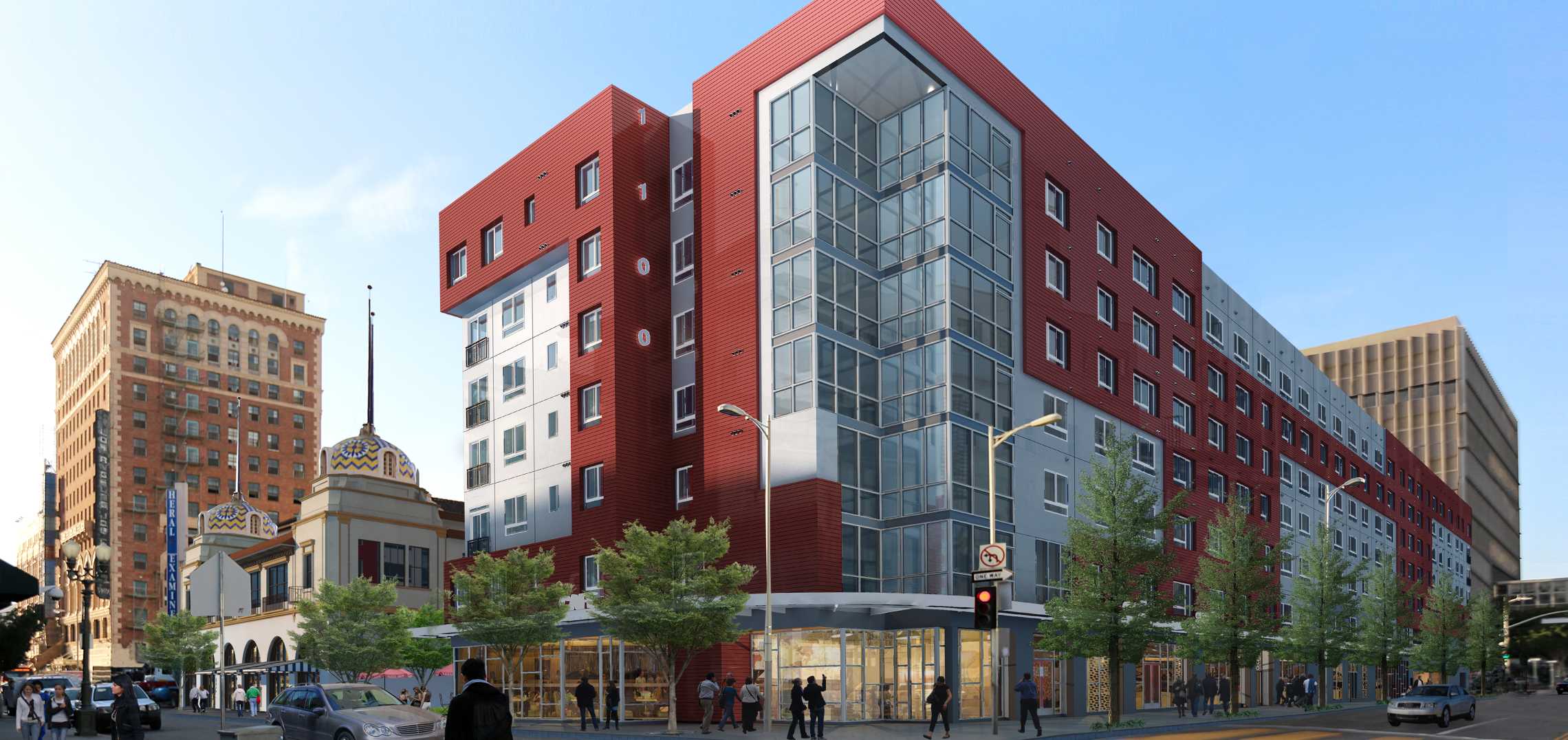 Updated Look for Two-Building South Park Development | Urbanize LA