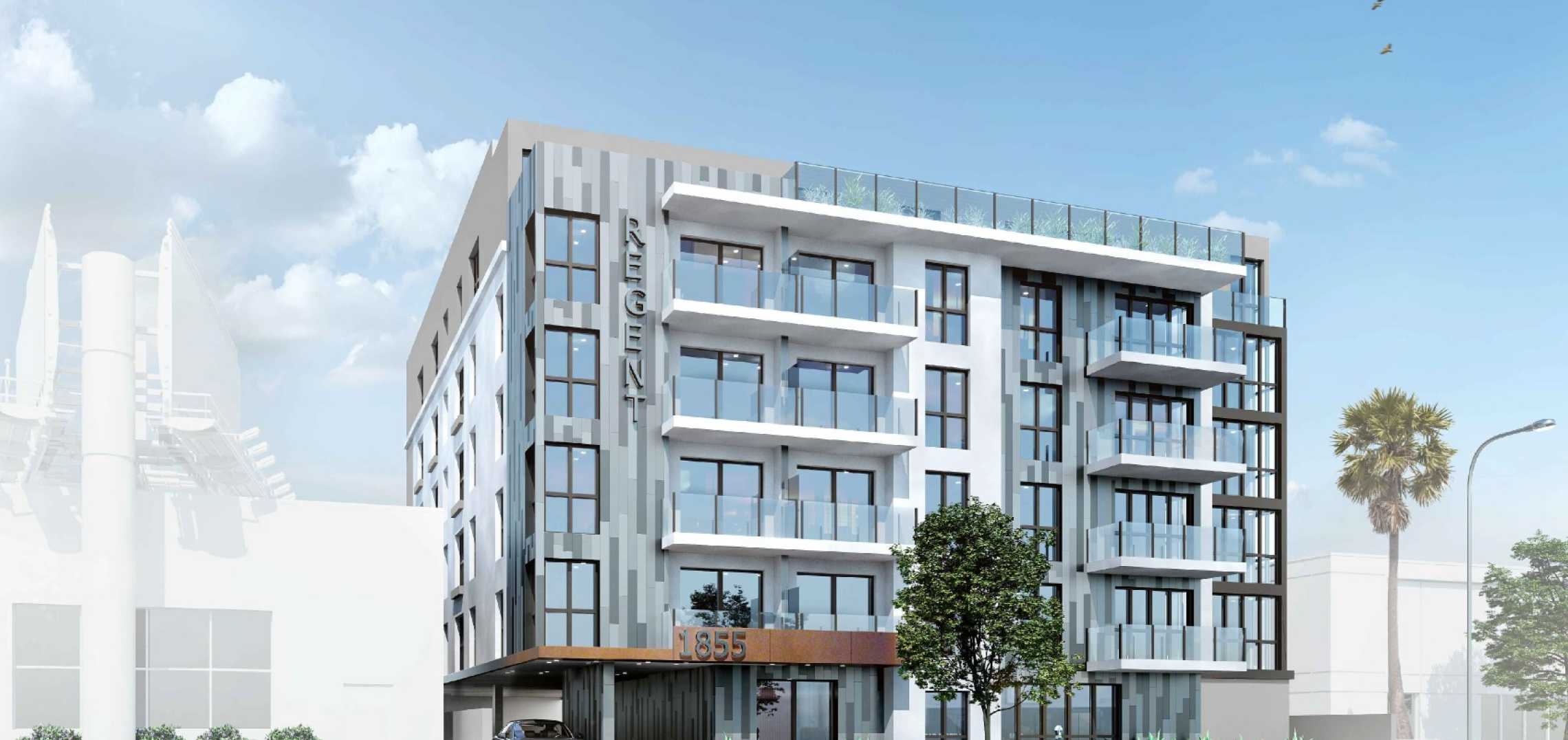 Rendering vs. Reality: Maxwell apartments at 1855 S Westwood Boulevard ...