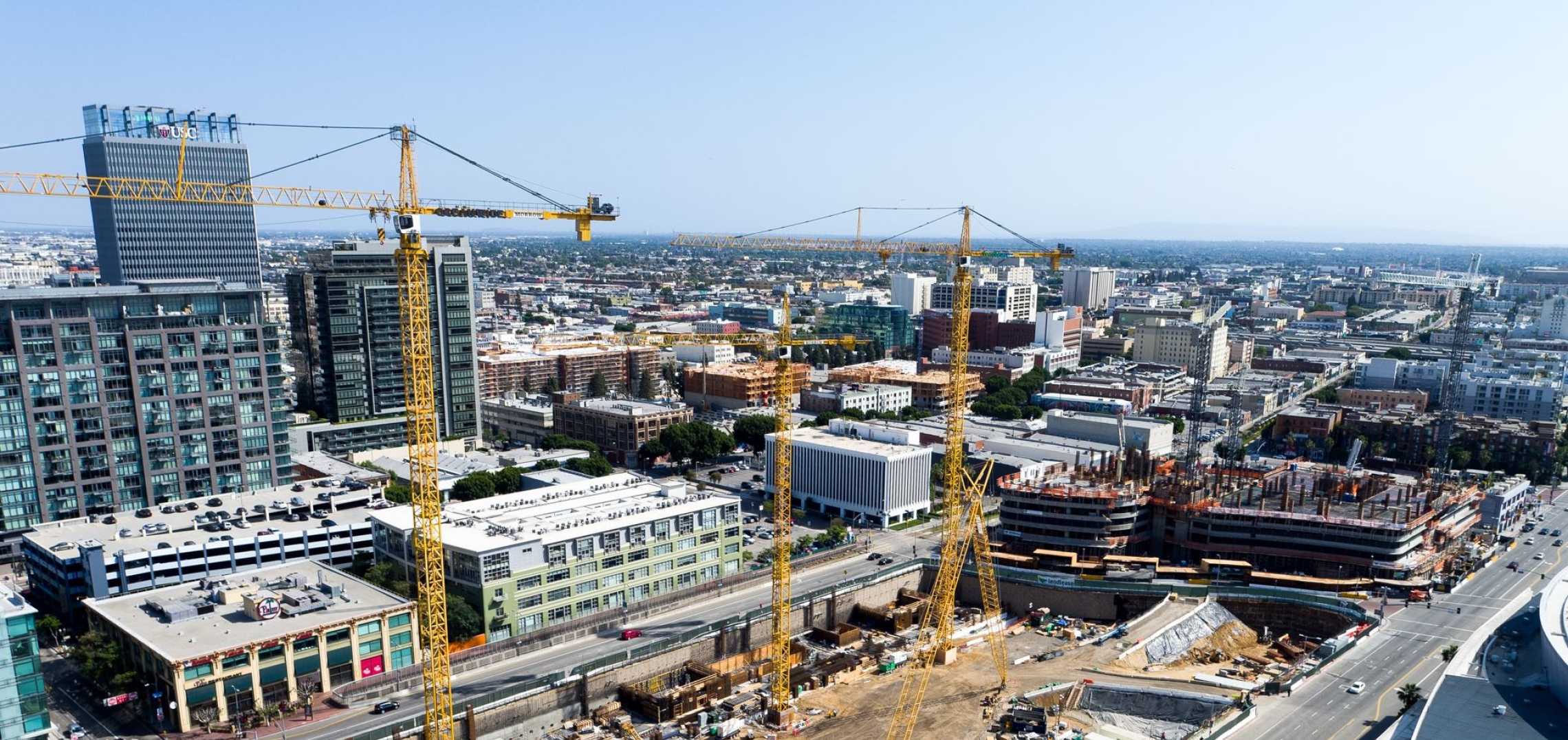 Crane Watch: DTLA's Oceanwide Plaza | Urbanize LA