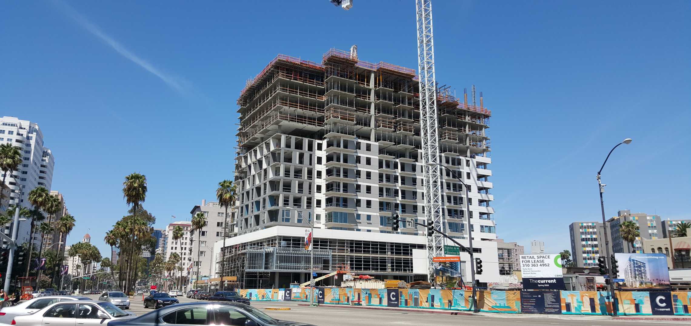 Long Beach Apartment Tower Takes Shape | Urbanize LA