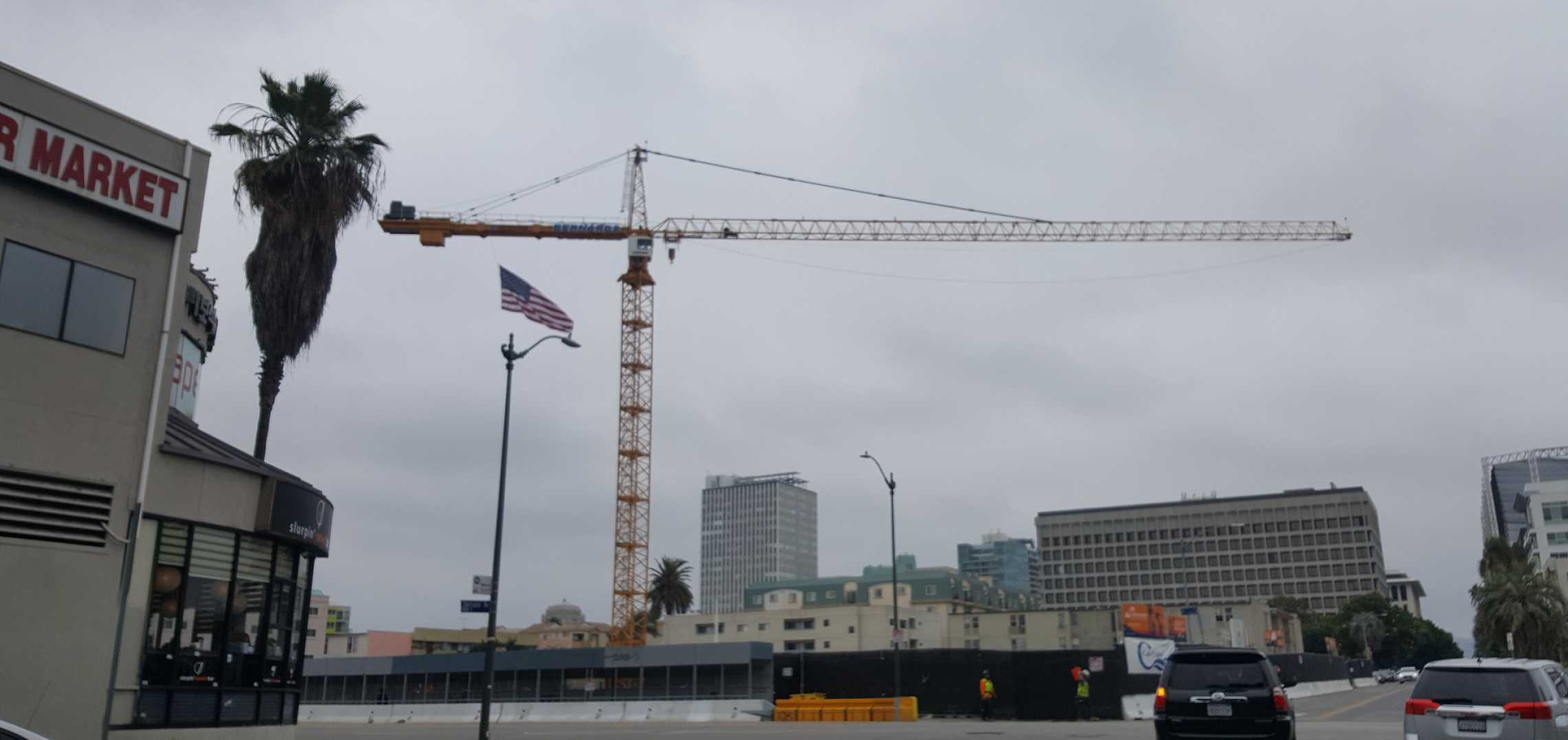 Tower Crane Rises for 364-Unit Koreatown Project | Urbanize LA