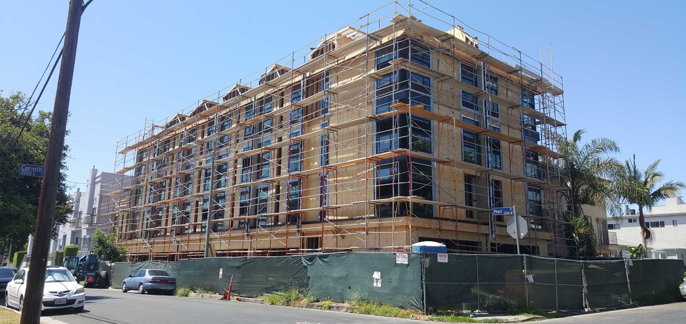 Eight Small Lot Houses Take Shape Near Expo/Sepulveda Station | Urbanize LA