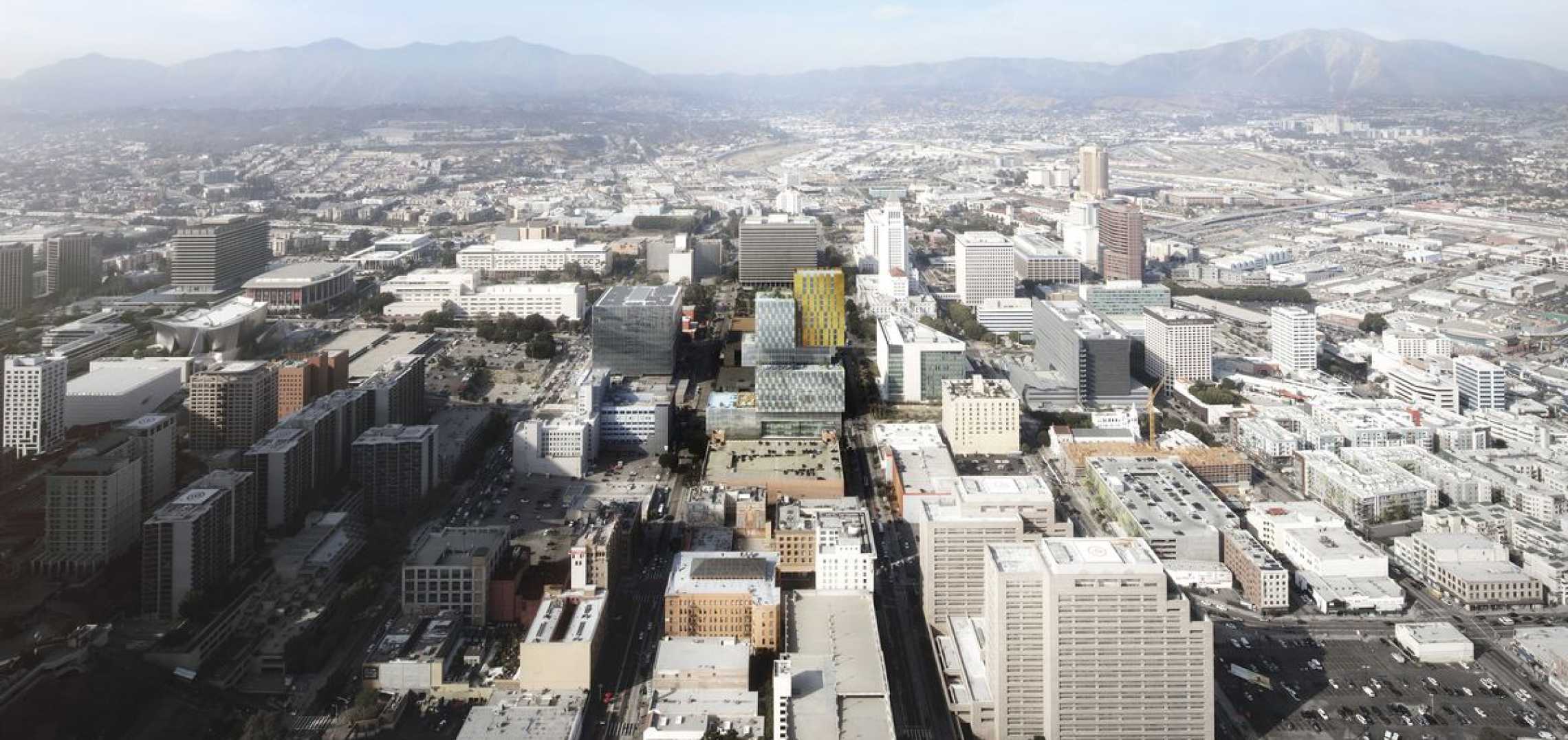 30-Story Tower Could Open Above DTLA Subway Station in 2025 | Urbanize LA