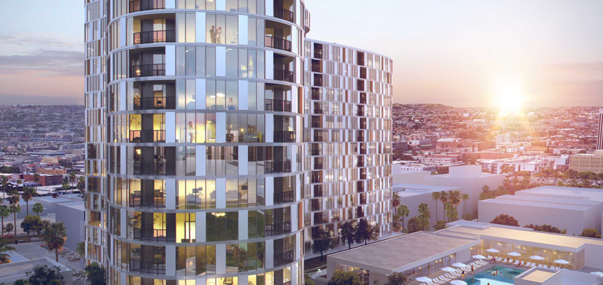 Fresh Renderings for 2900 Wilshire | Urbanize LA