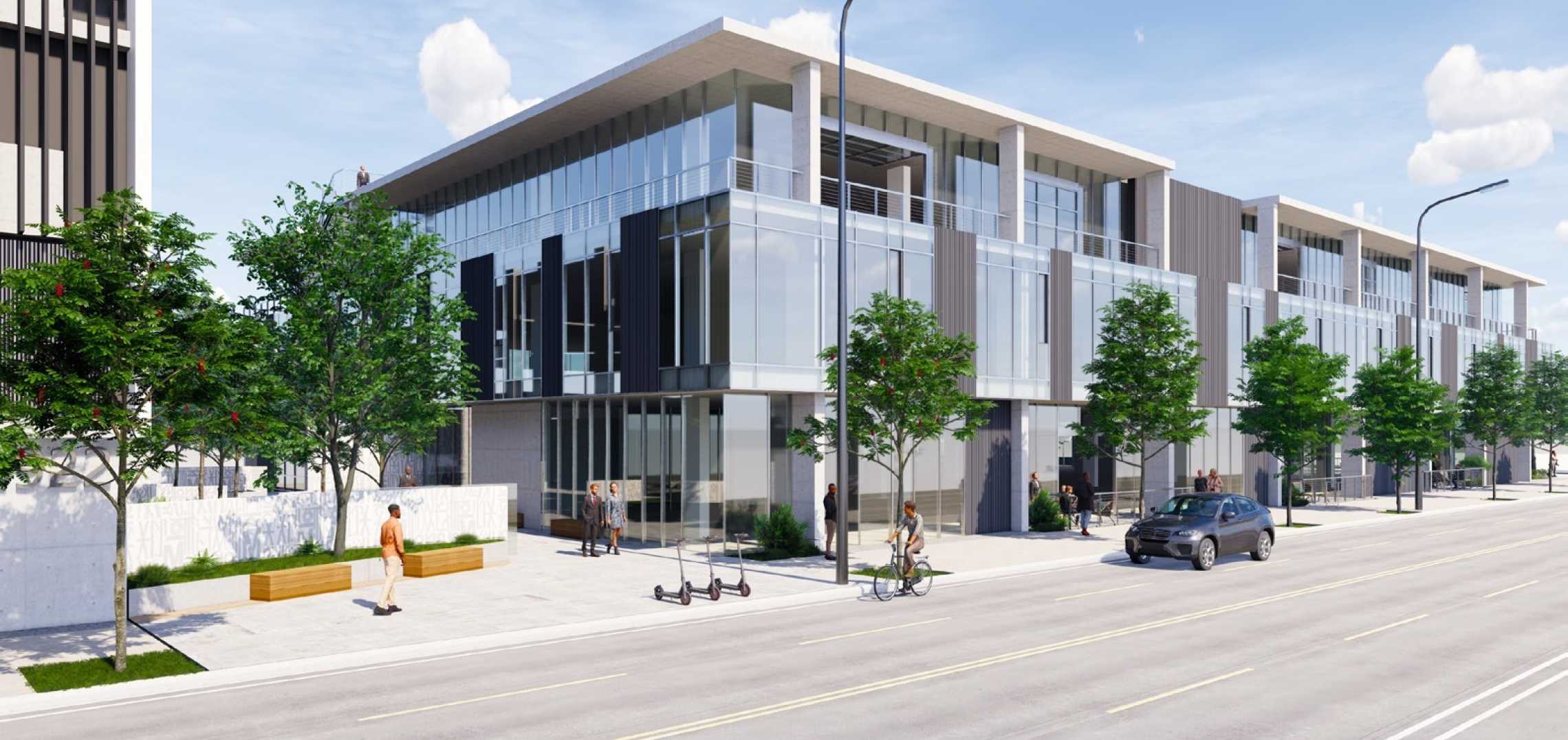 CIM Group breaks ground on offices at 30th & Crenshaw | Urbanize LA