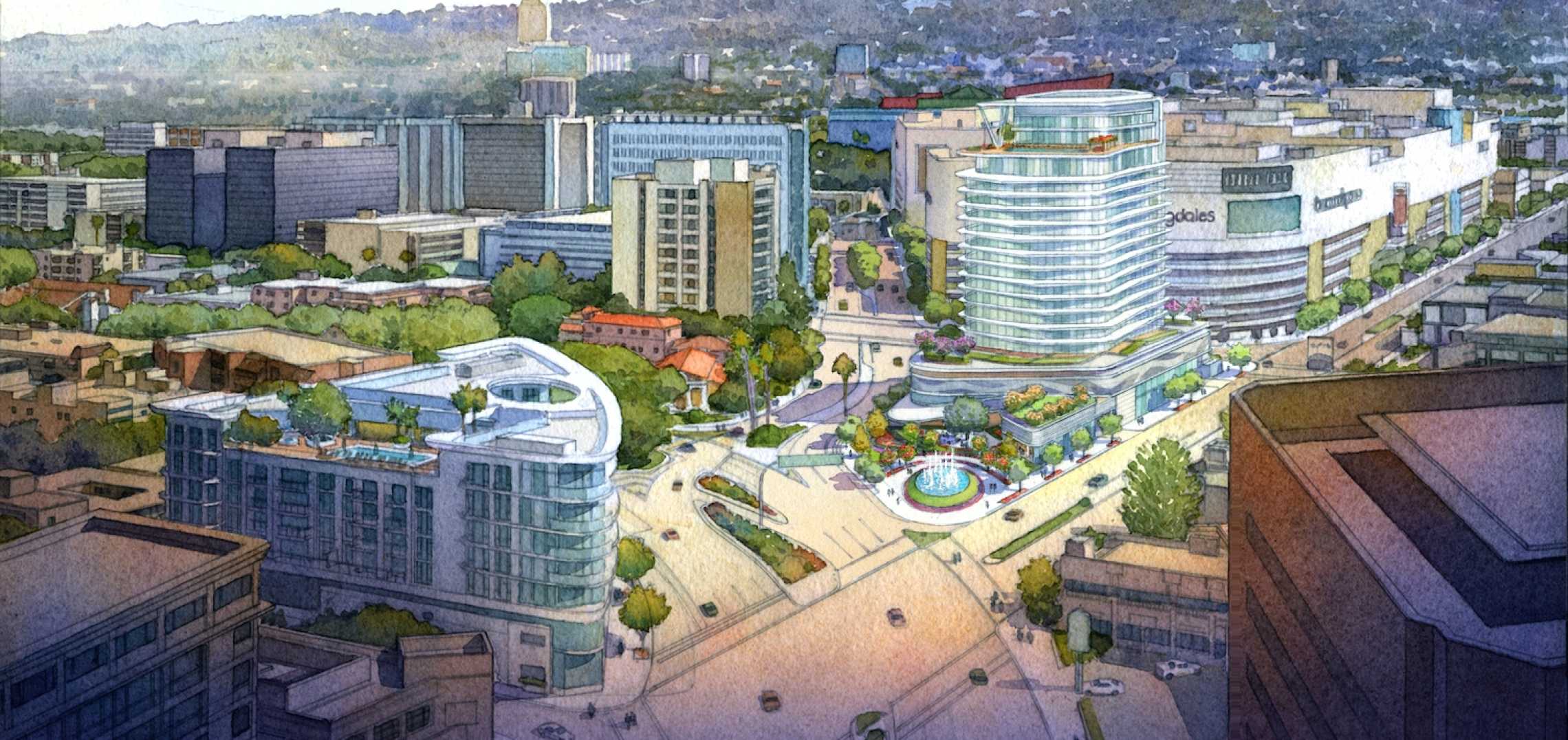 Proposed Tower Moves Forward Across from the Beverly Center | Urbanize LA