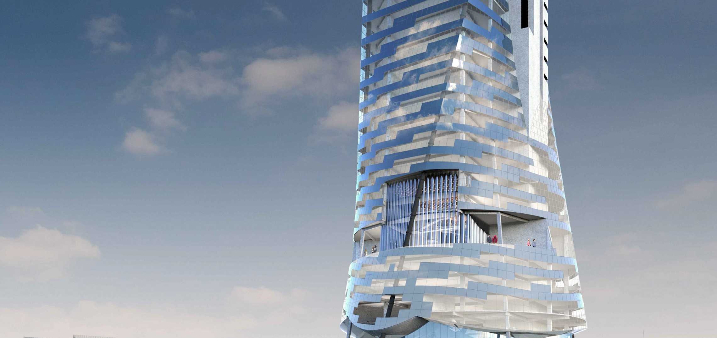 Another Eric Owen Moss-Designed Office Tower Planned in Baldwin Hills ...