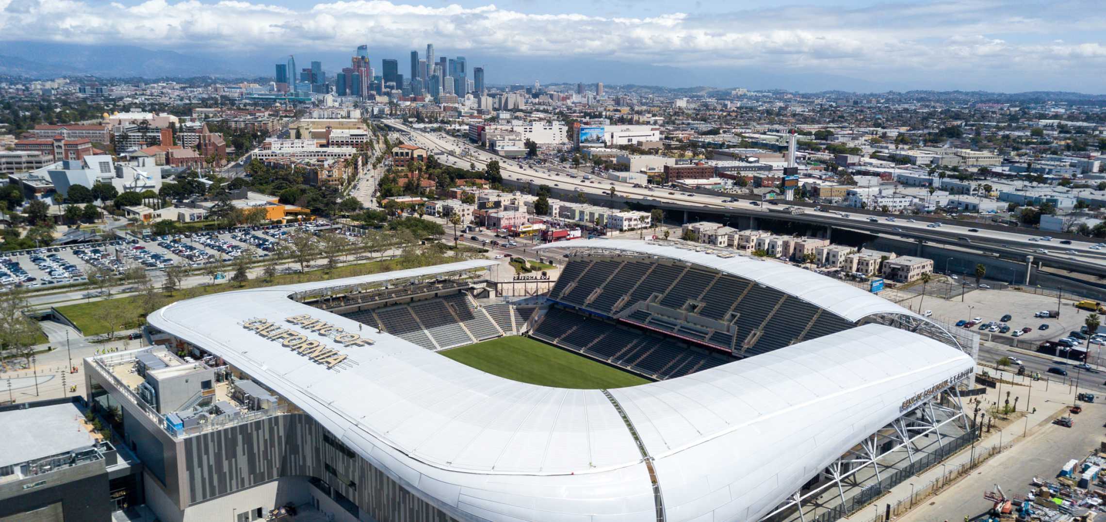 Banc of California Stadium Completed in Exposition Park | Urbanize LA
