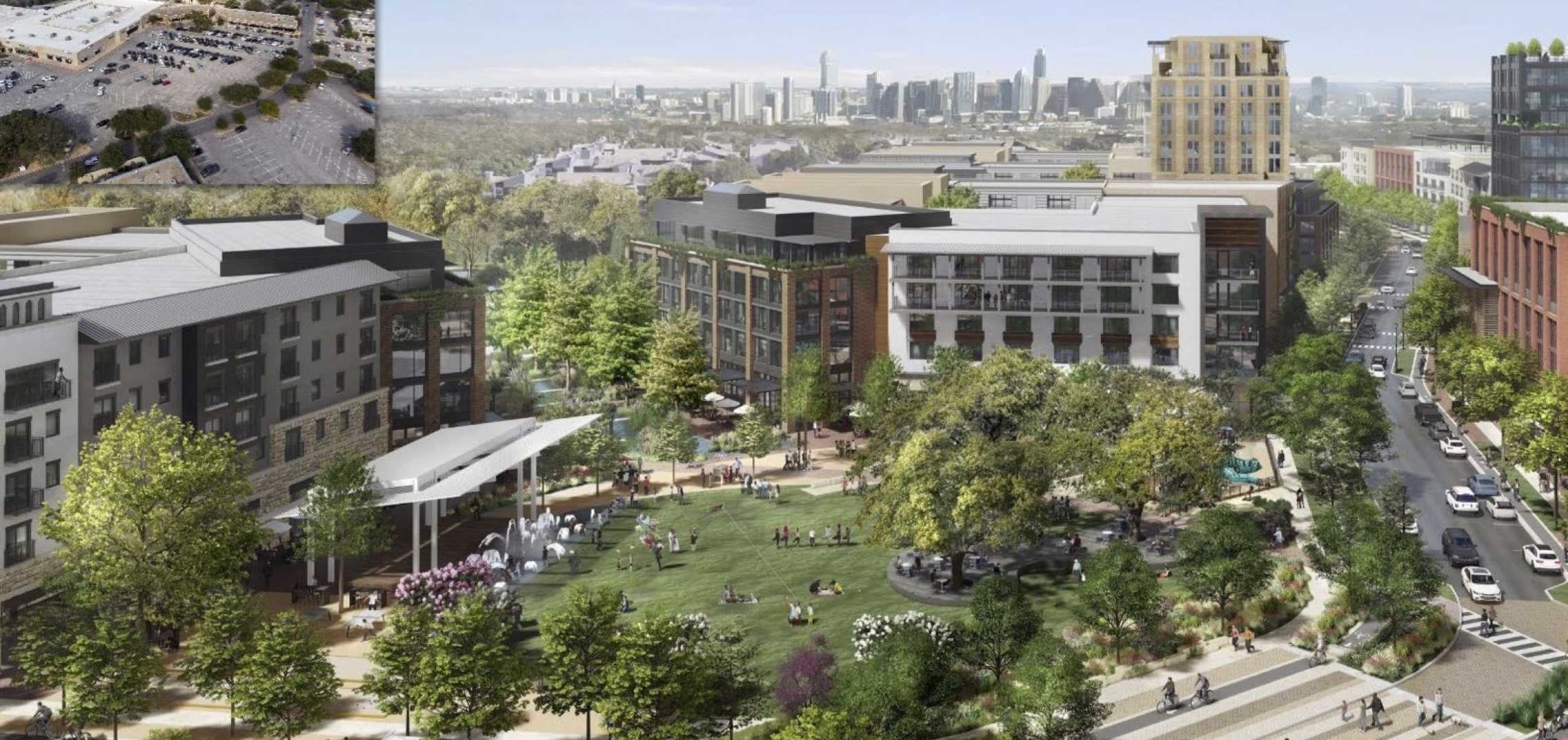 Brodie Oaks Shopping Center redevelopment | Urbanize LA