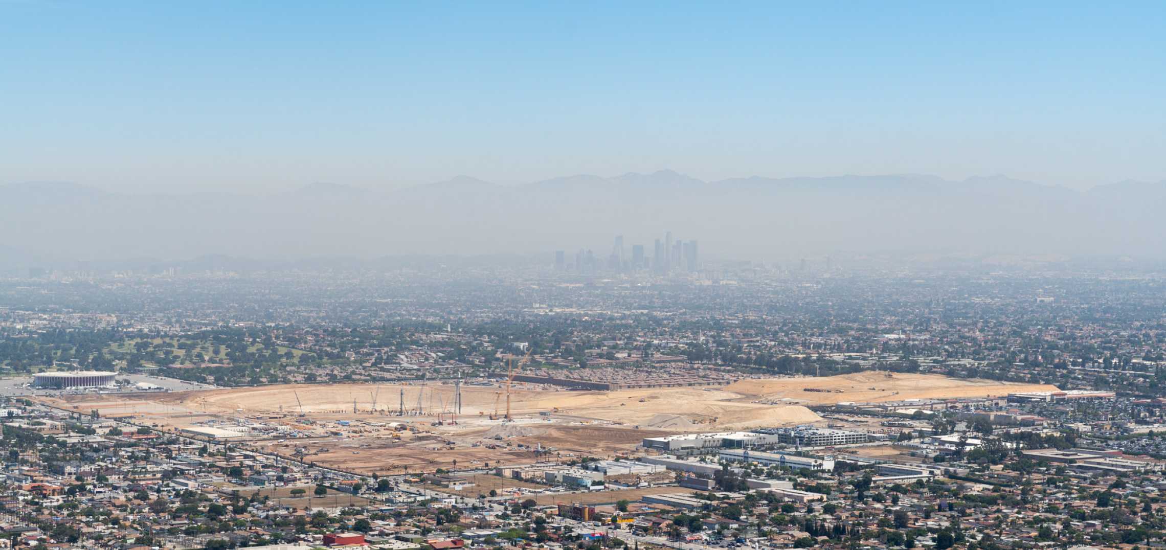 An Overhead View of the Future Inglewood Stadium | Urbanize LA