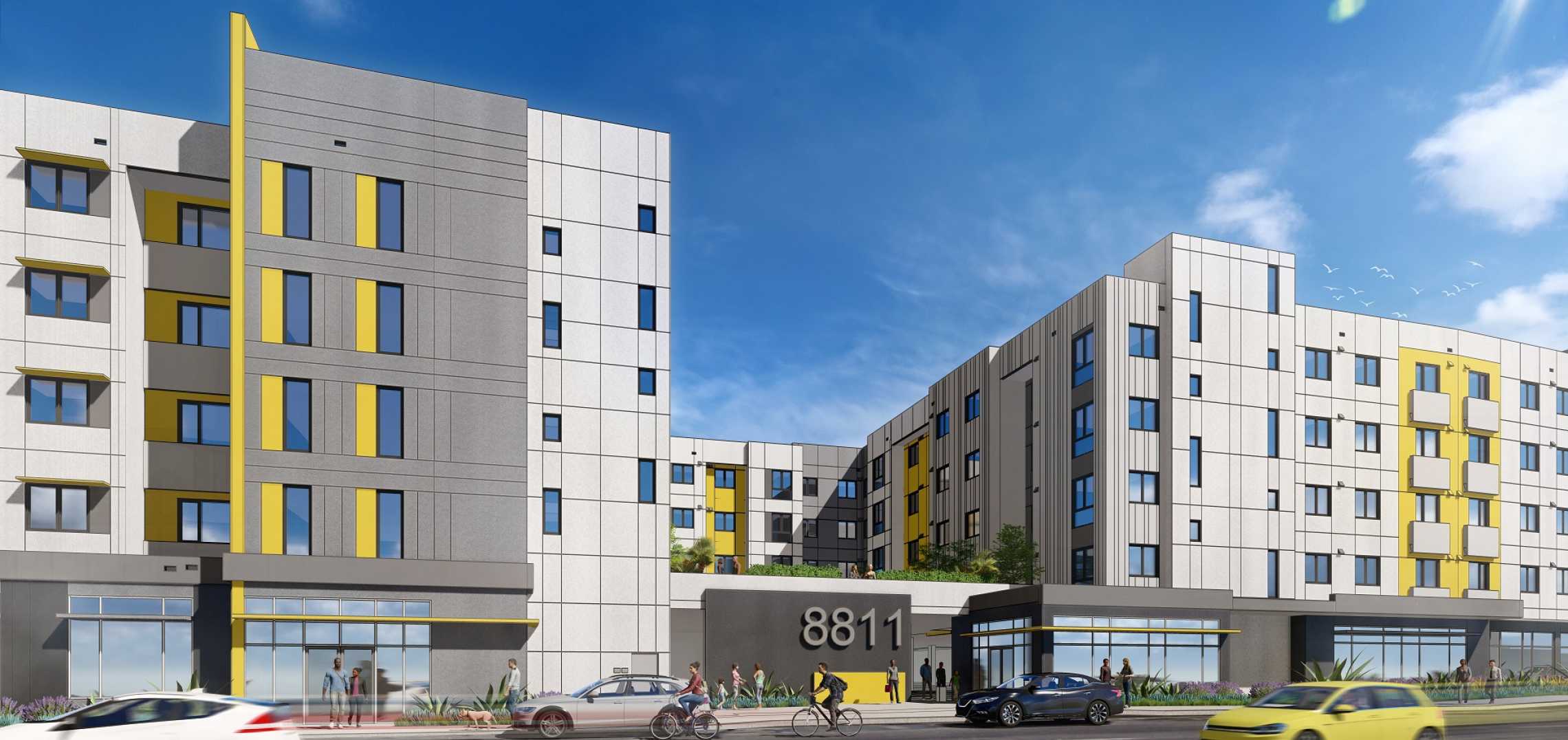 $138m affordable housing complex takes shape in North Hills | Urbanize LA