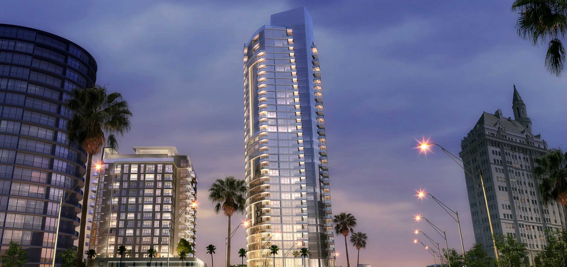 Shoreline Gateway Tower Gets Above Ground in Long Beach | Urbanize LA