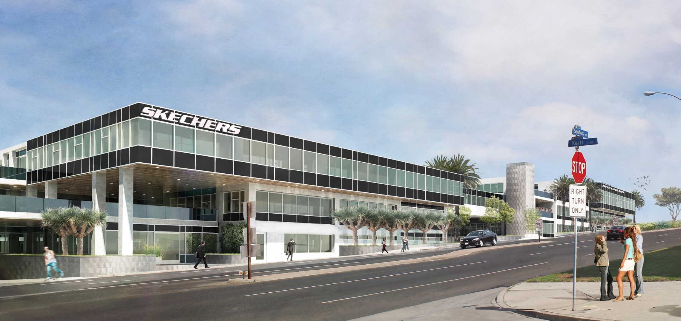 Skechers Breaks Ground on Corporate Headquarters Expansion | Urbanize LA