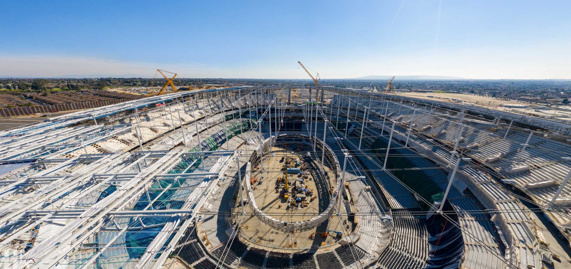 Take An Aerial Tour of Inglewood's SoFi Stadium | Urbanize LA