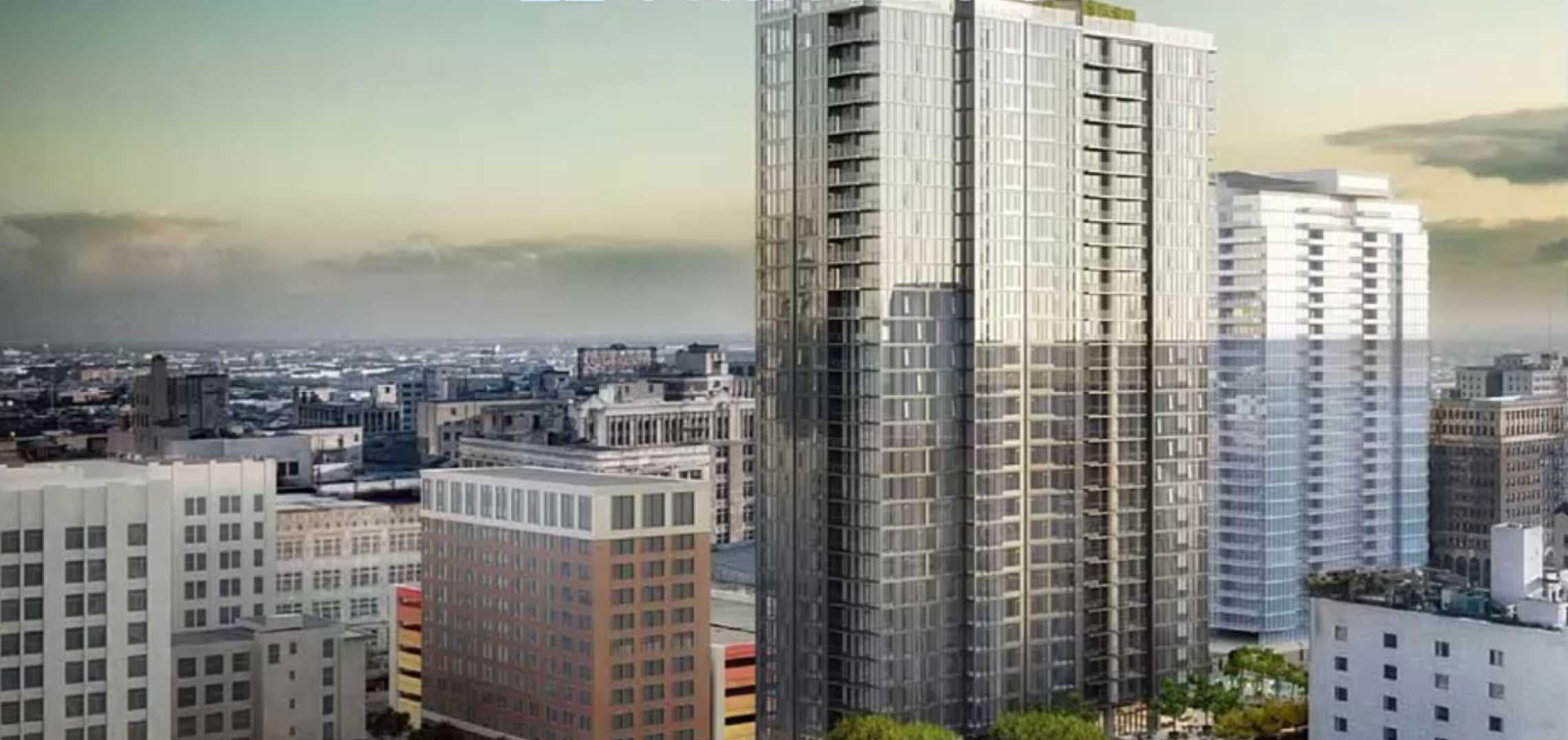 New Look Unveiled for DTLA Apartment Tower | Urbanize LA