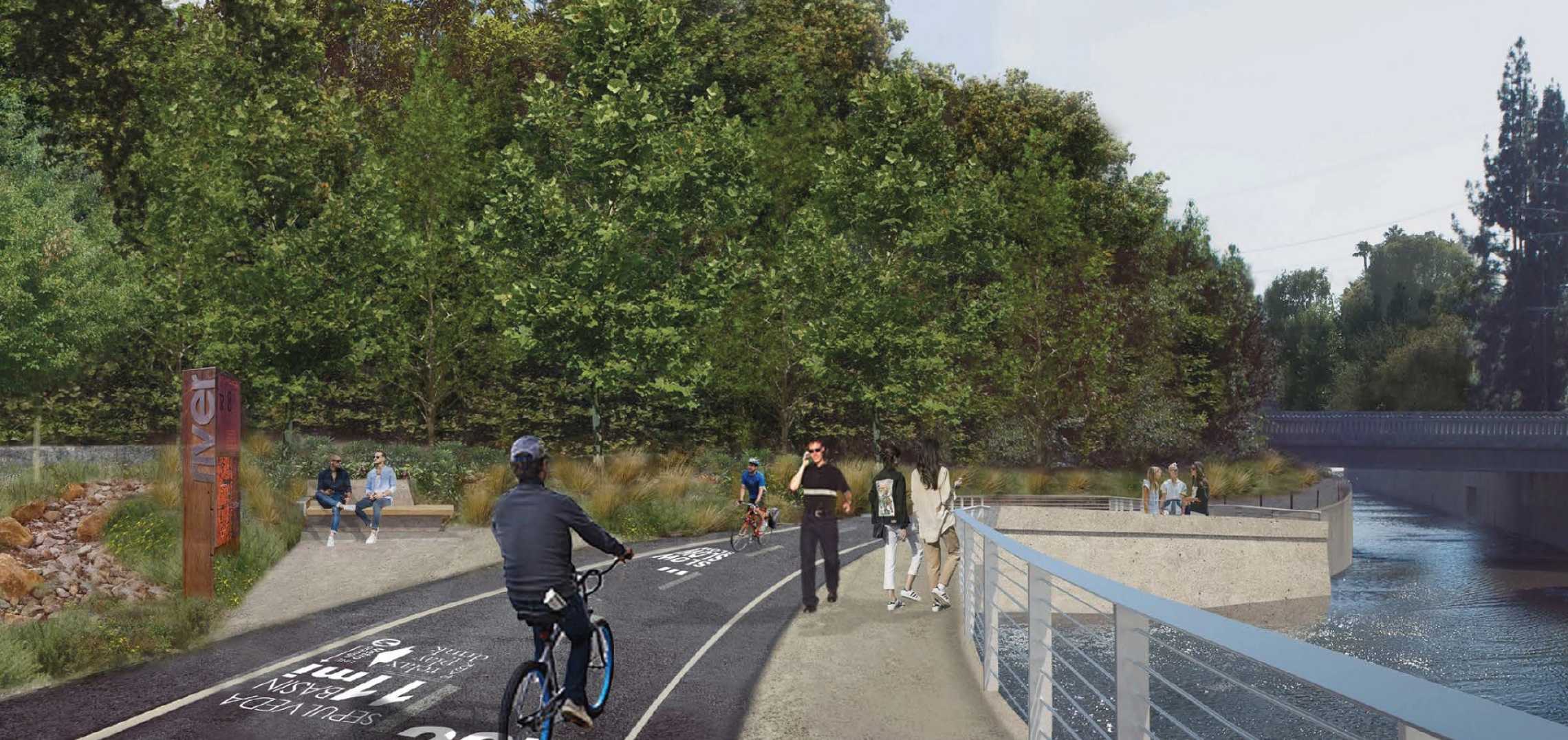 New project aims to close L.A. River bike path gap in the Valley ...