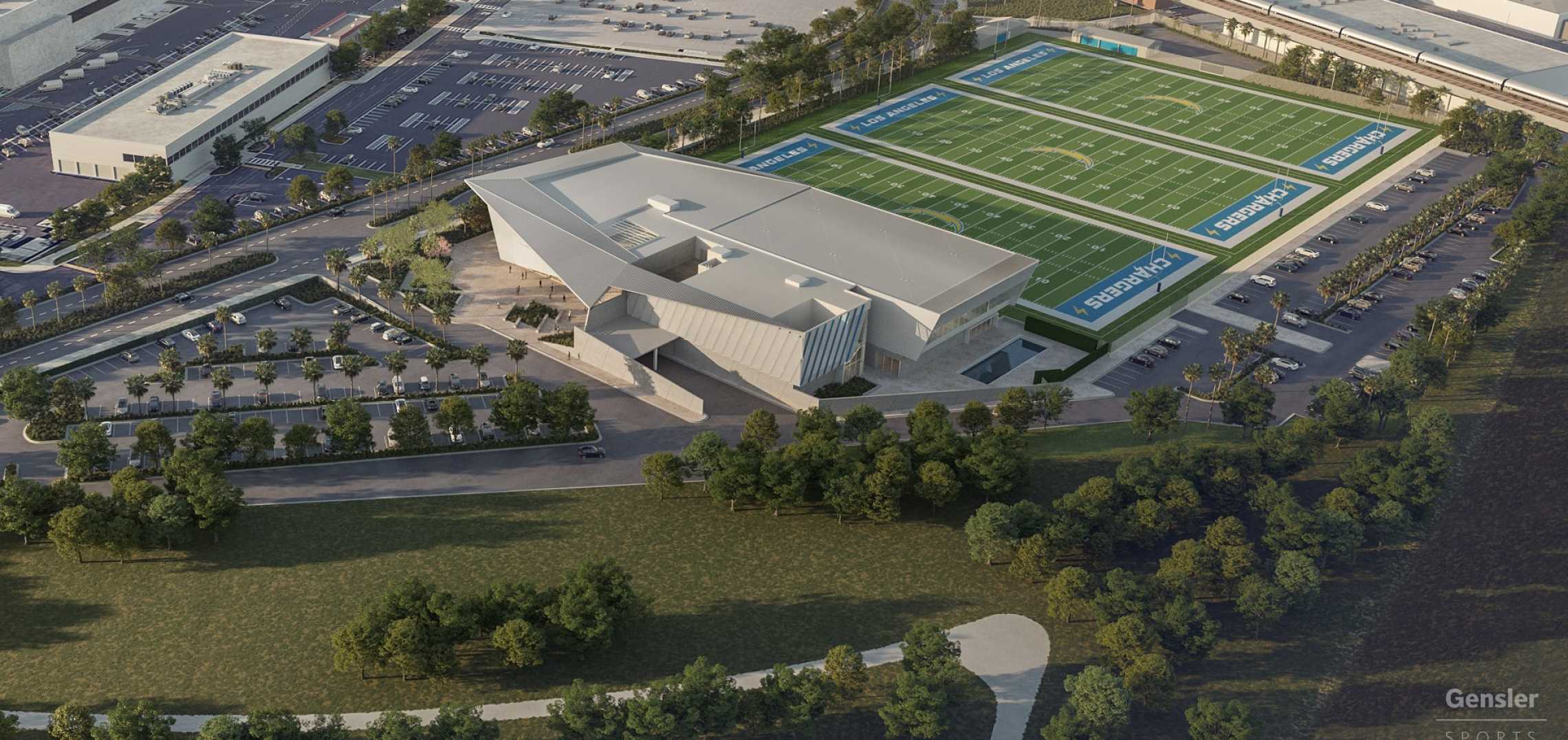 Chargers break ground on new HQ campus in El Segundo | Urbanize LA