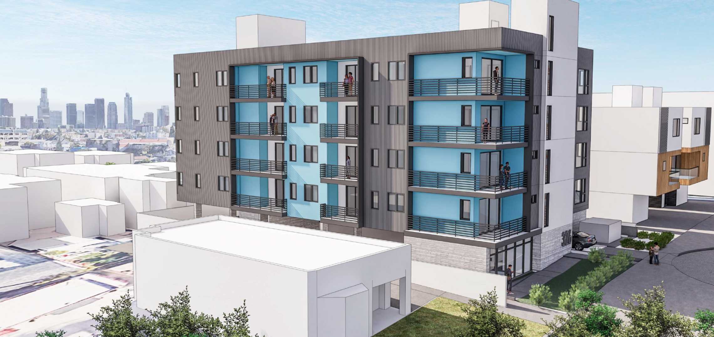 Five-story, 20-unit apartment building slated for Historic Filipinotown ...