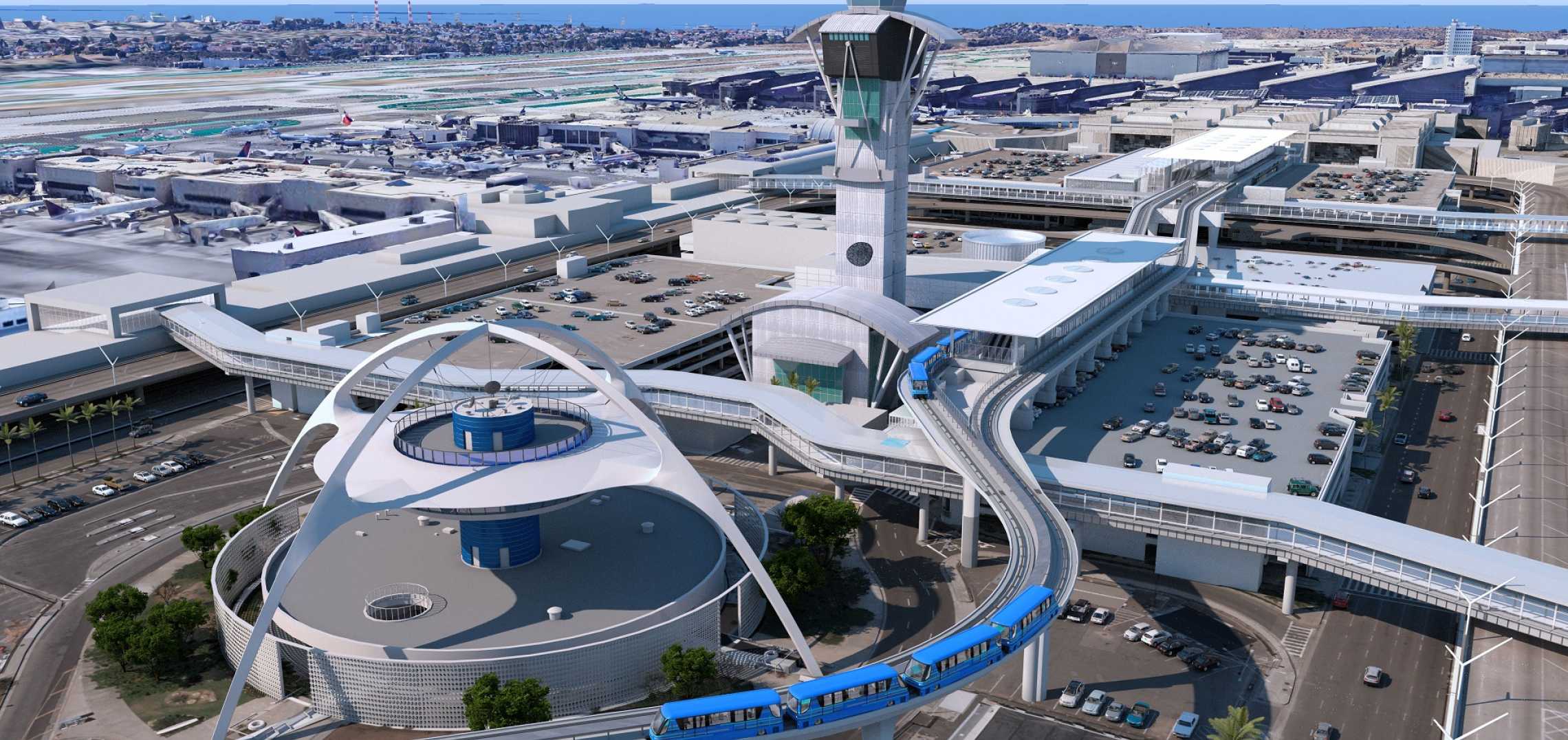 Here's how much progress the LAX makeover made last year | Urbanize LA