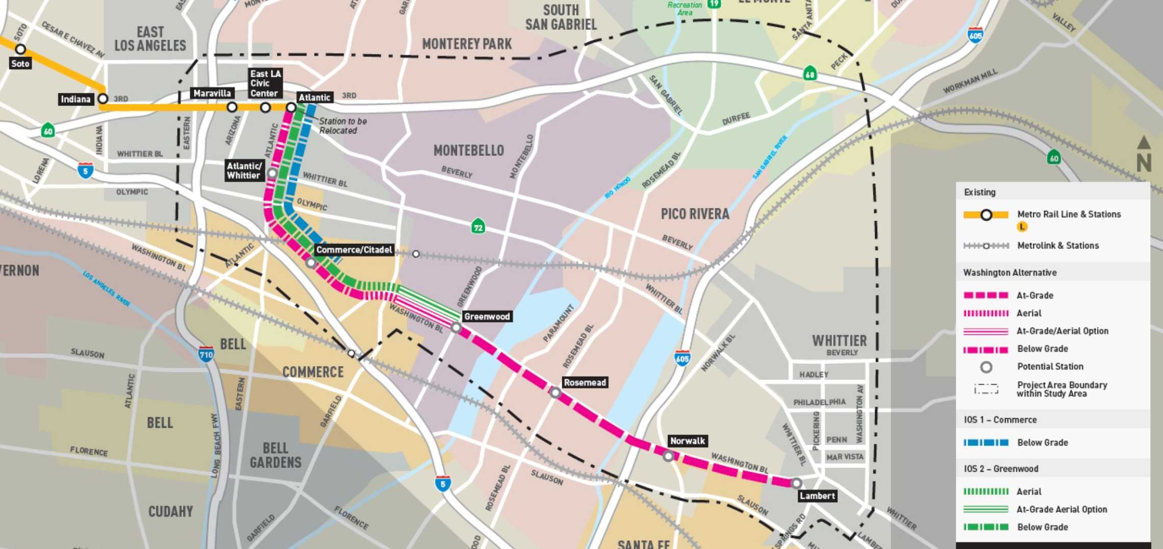 Eastside rail extension likely to start with first phase to Montebello ...