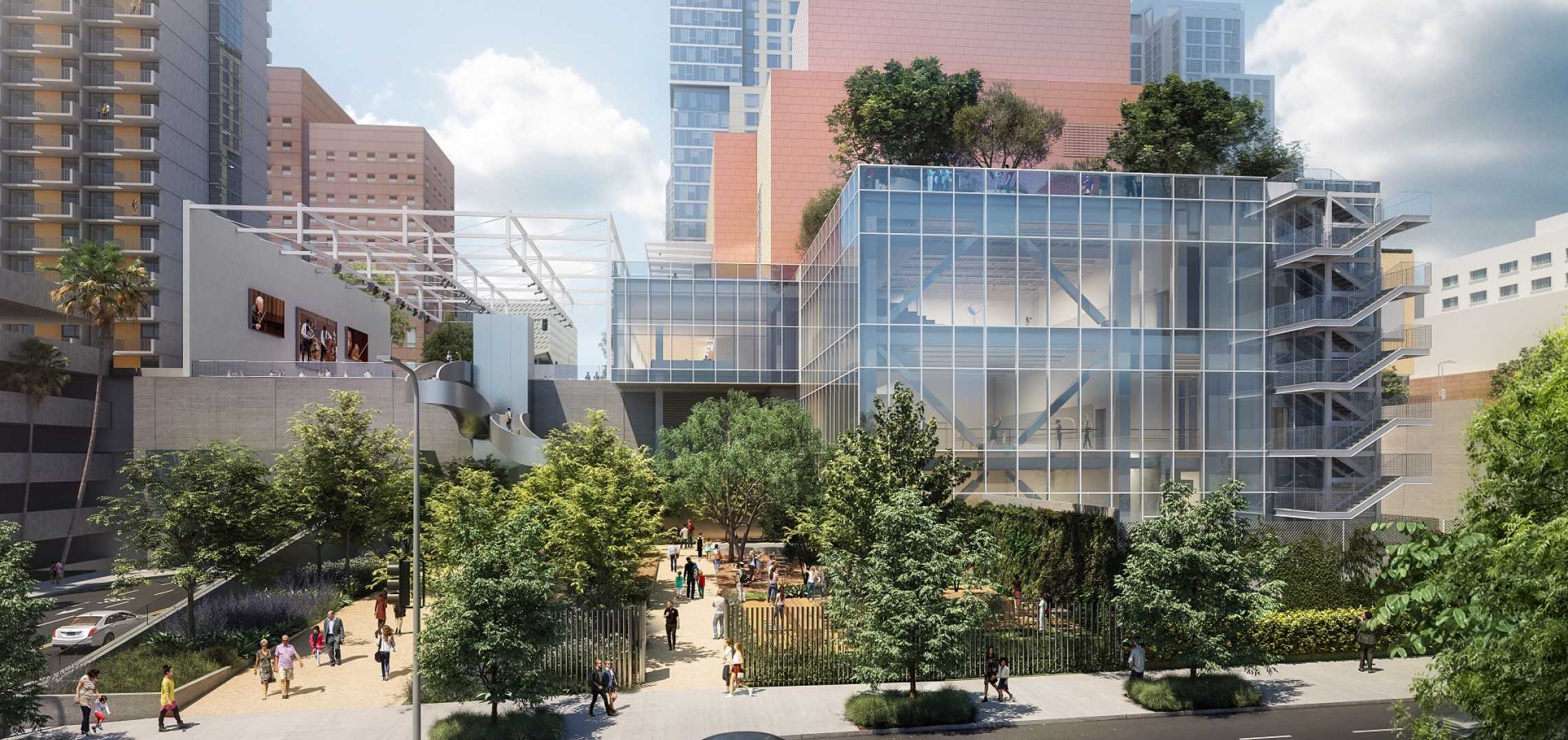 Colburn School unveils new look for Frank Gehry-designed expansion ...