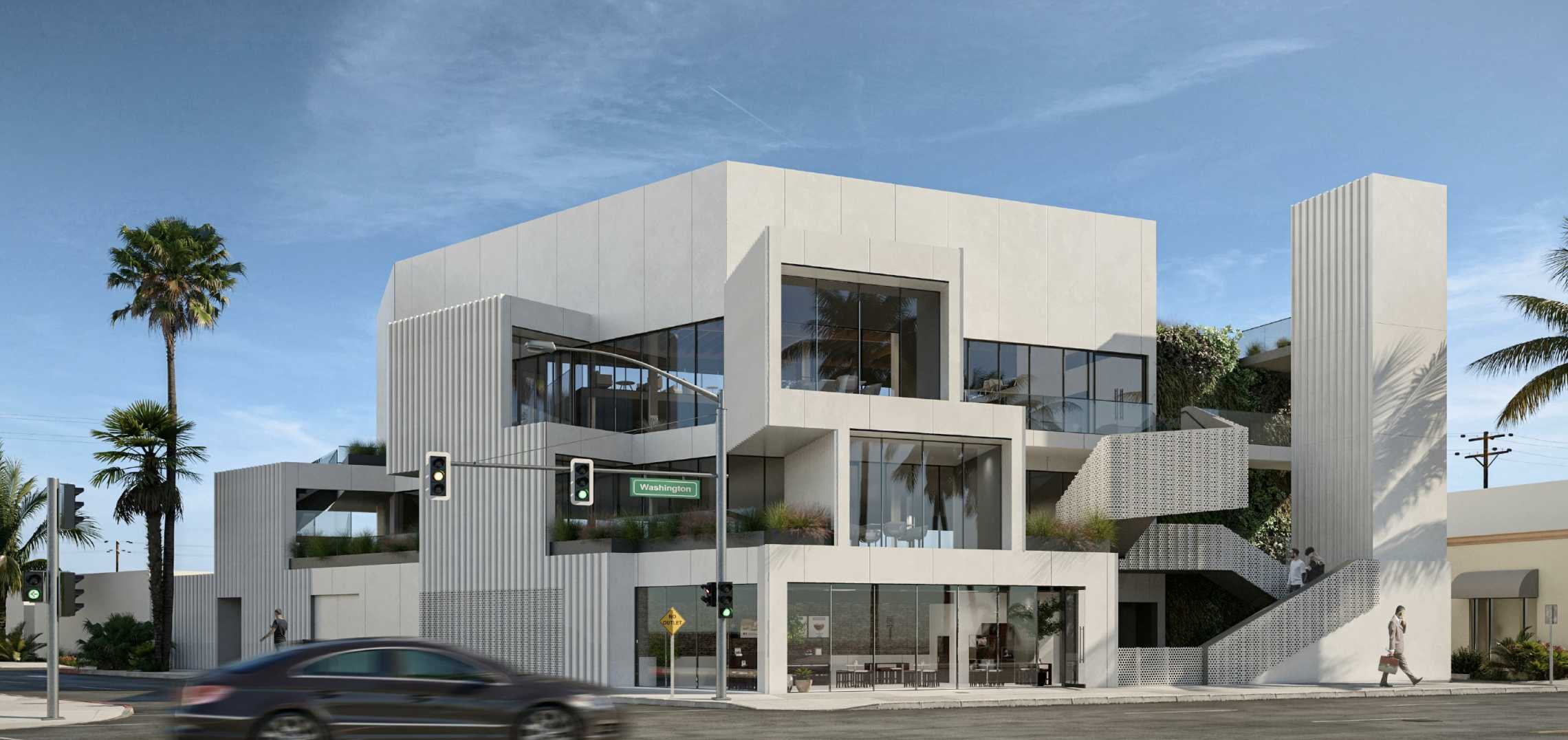 Three-story office building planned at Washington & Adams | Urbanize LA
