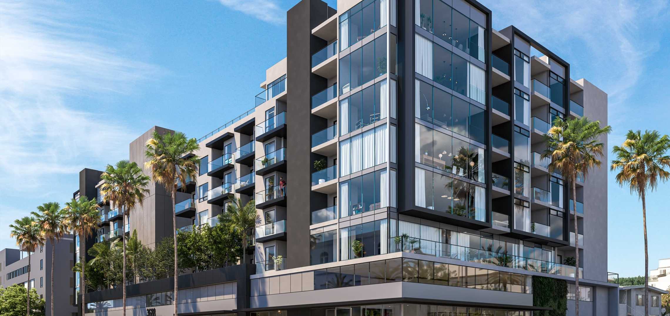 Mixed-use apartment complex reaches its peak in Palms | Urbanize LA