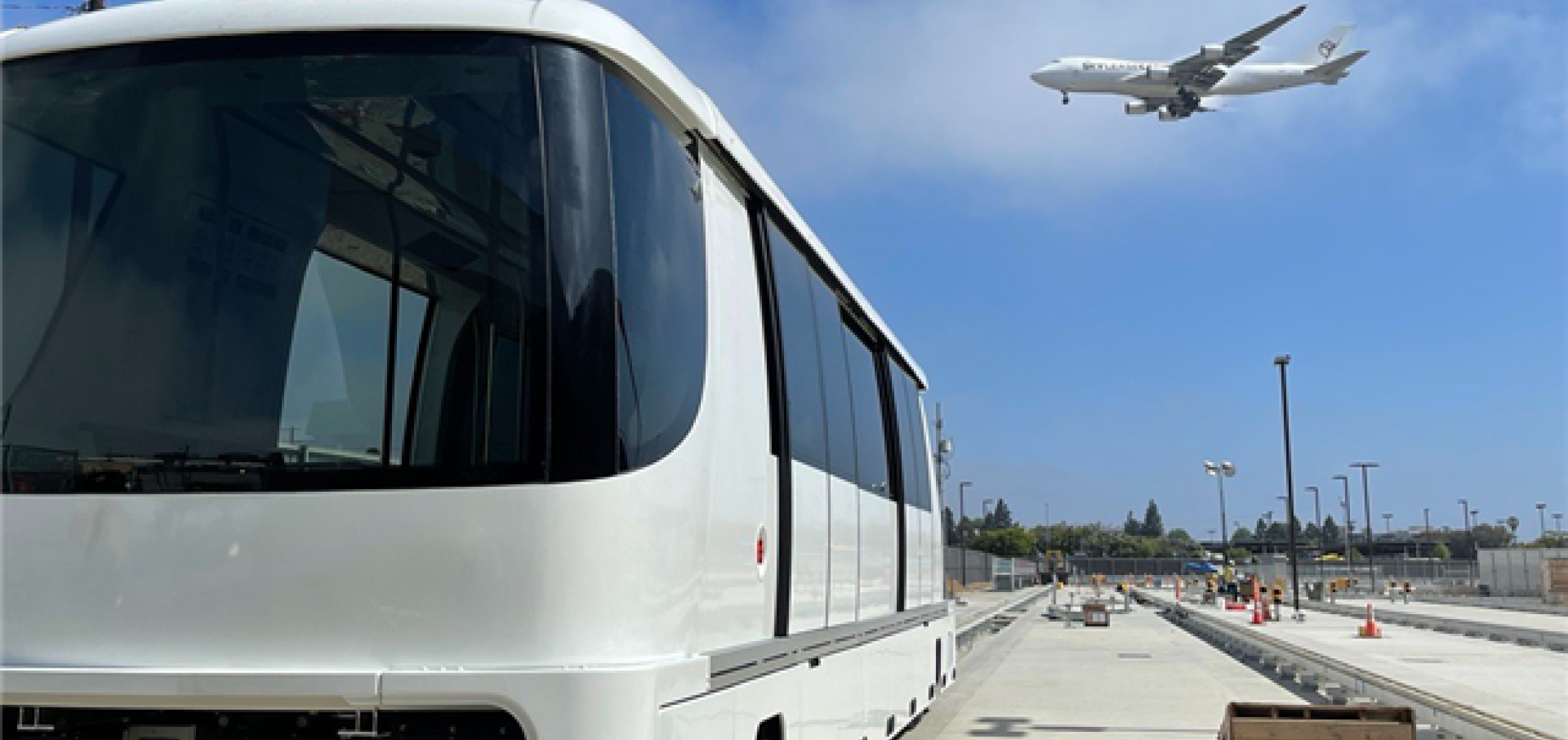 LAX unveils new automated people mover's first train cars | Urbanize LA