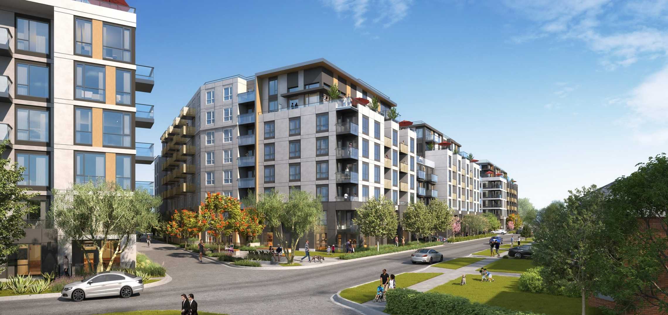 New look, updated plans for two Expo/Bundy-adjacent apartment buildings ...
