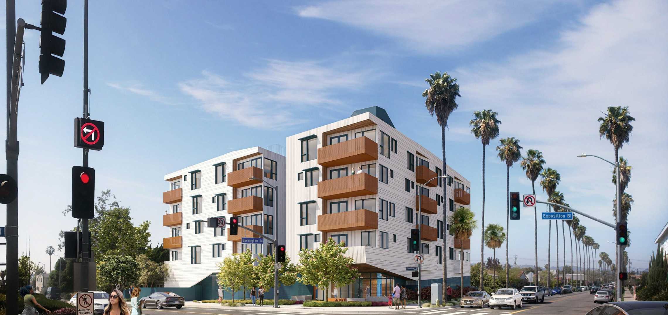 Five-story, 36-unit apartment building planned at 4101 Exposition ...