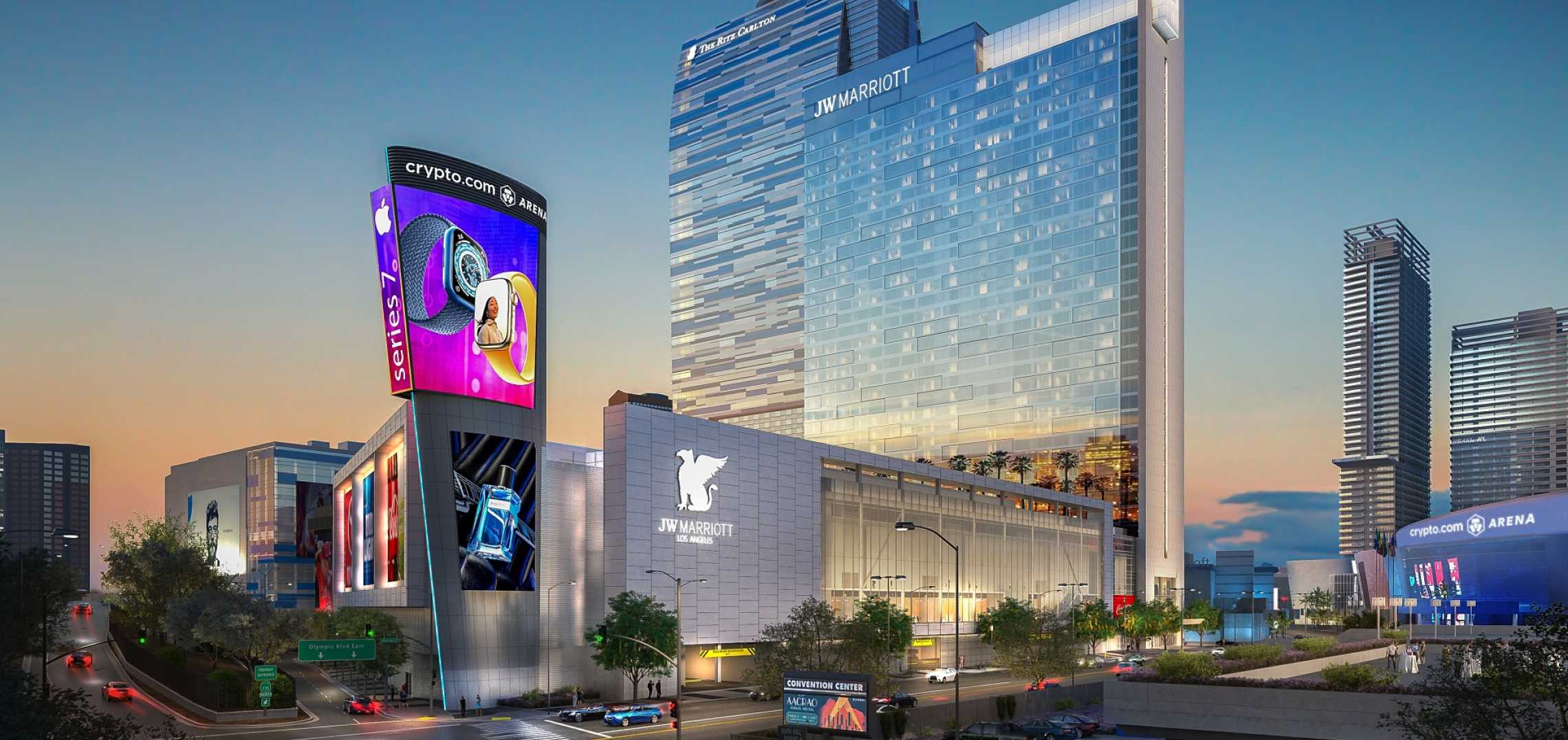 J.W. Marriott expansion at L.A. Live takes a step forward | Urbanize LA
