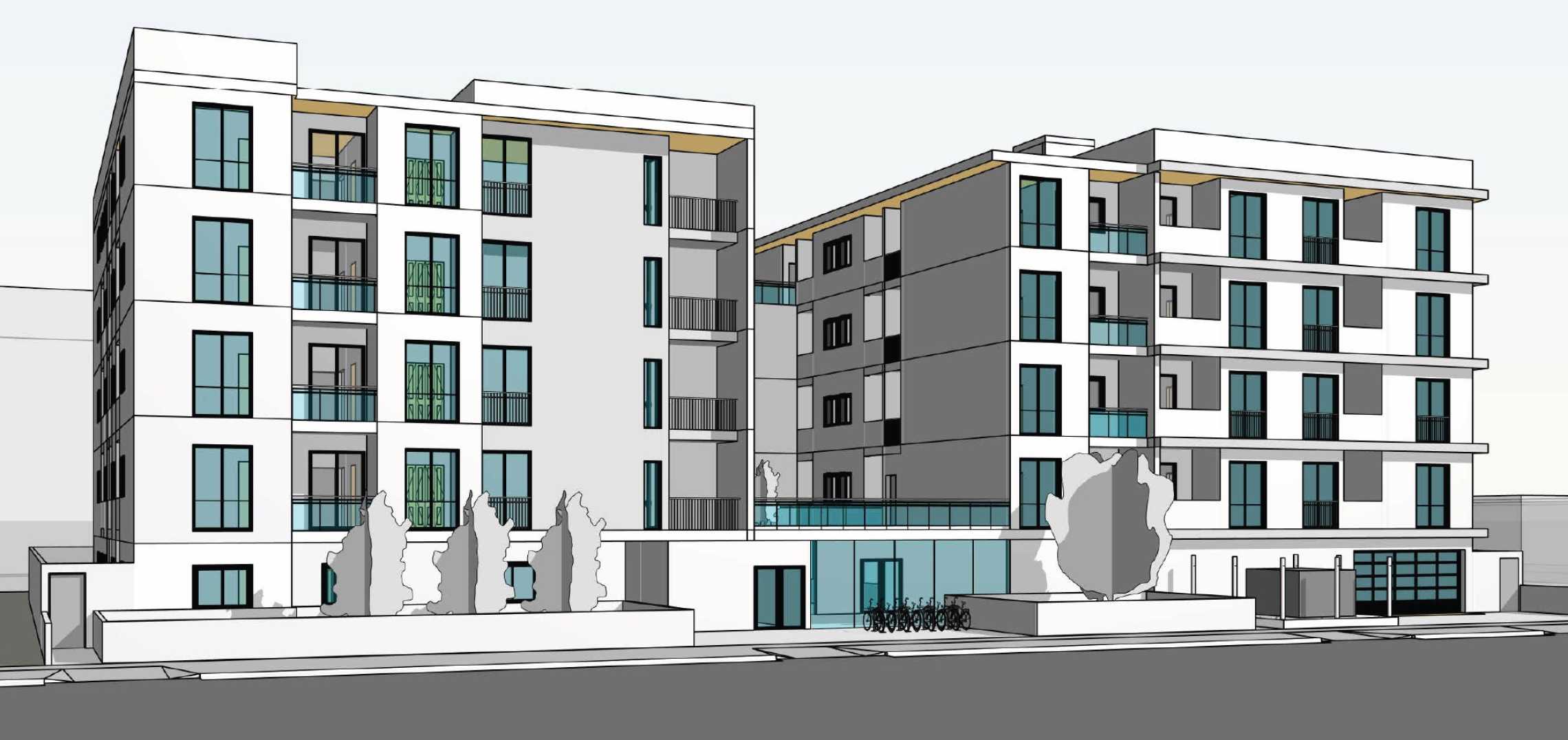 Five-story, 109-unit apartment building planned at 957 S Arapahoe ...
