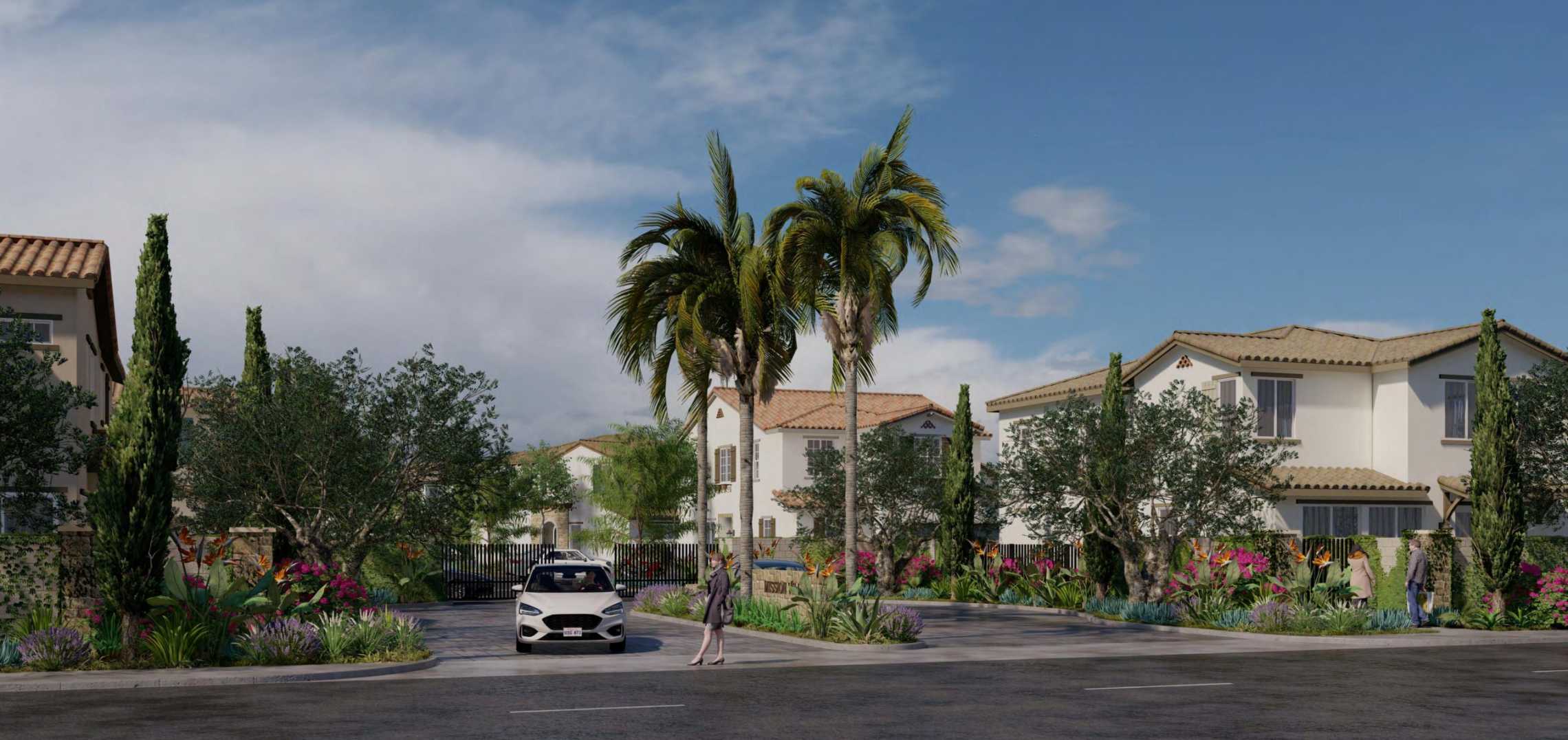 37 homes planned at 8601 Mission Drive in Rosemead | Urbanize LA