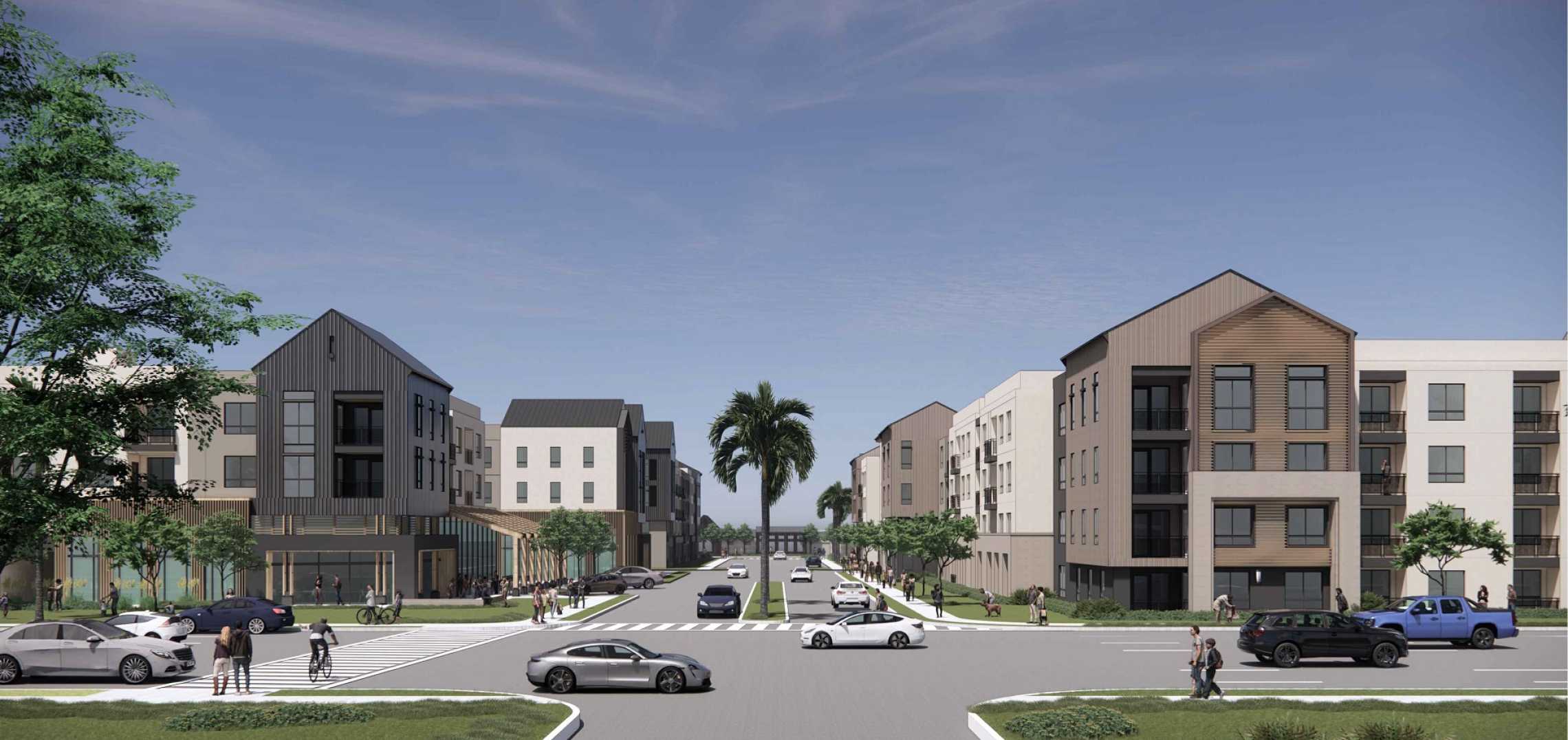 New look for 1,200-unit development at 21207 Avalon Boulevard in Carson ...