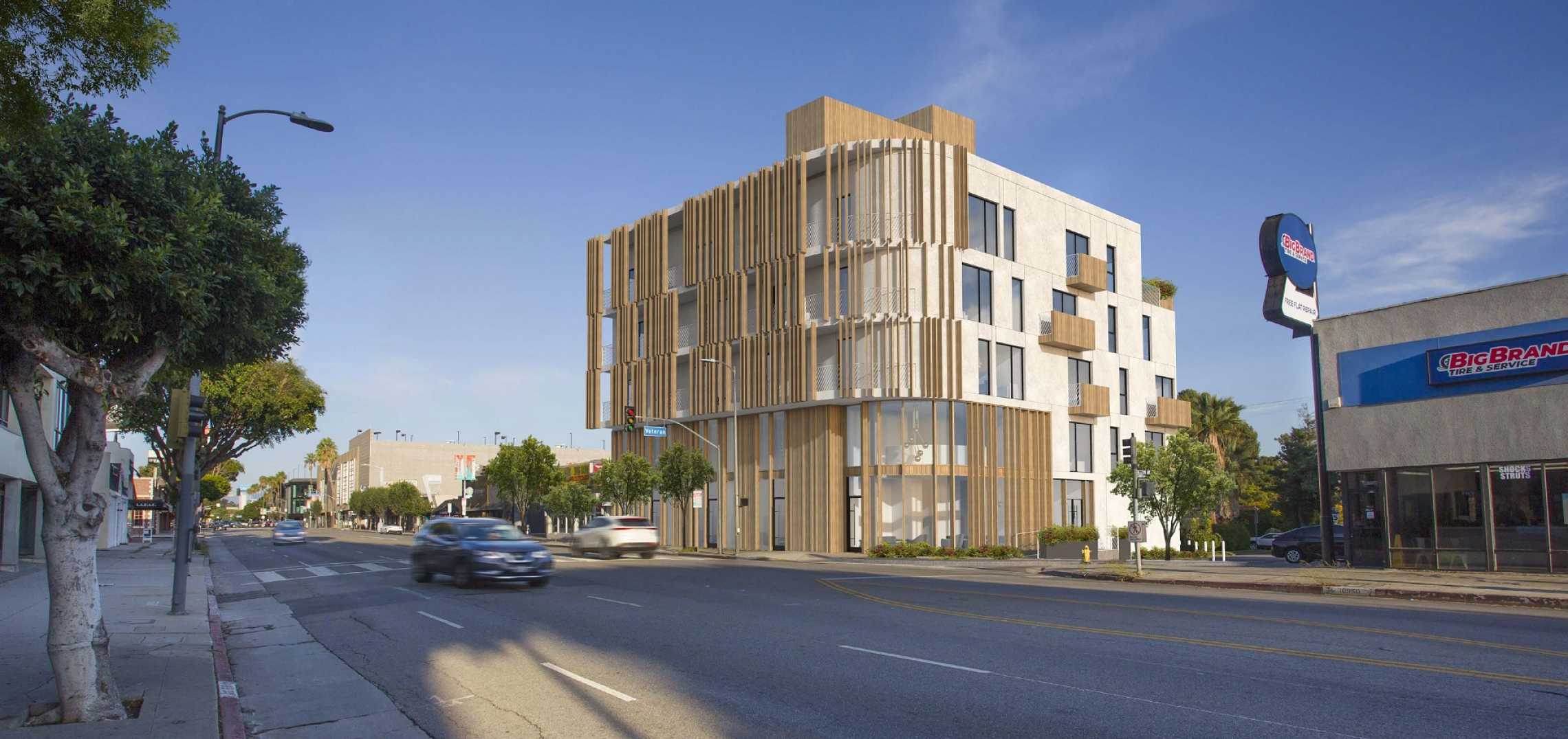 Five-story, 30-unit residential development proposed at 10942 W Pico ...