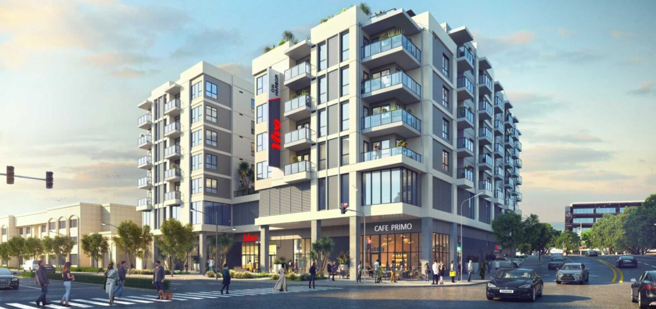 137-unit Vivo apartments break ground at 511 Harbor Boulevard in San ...