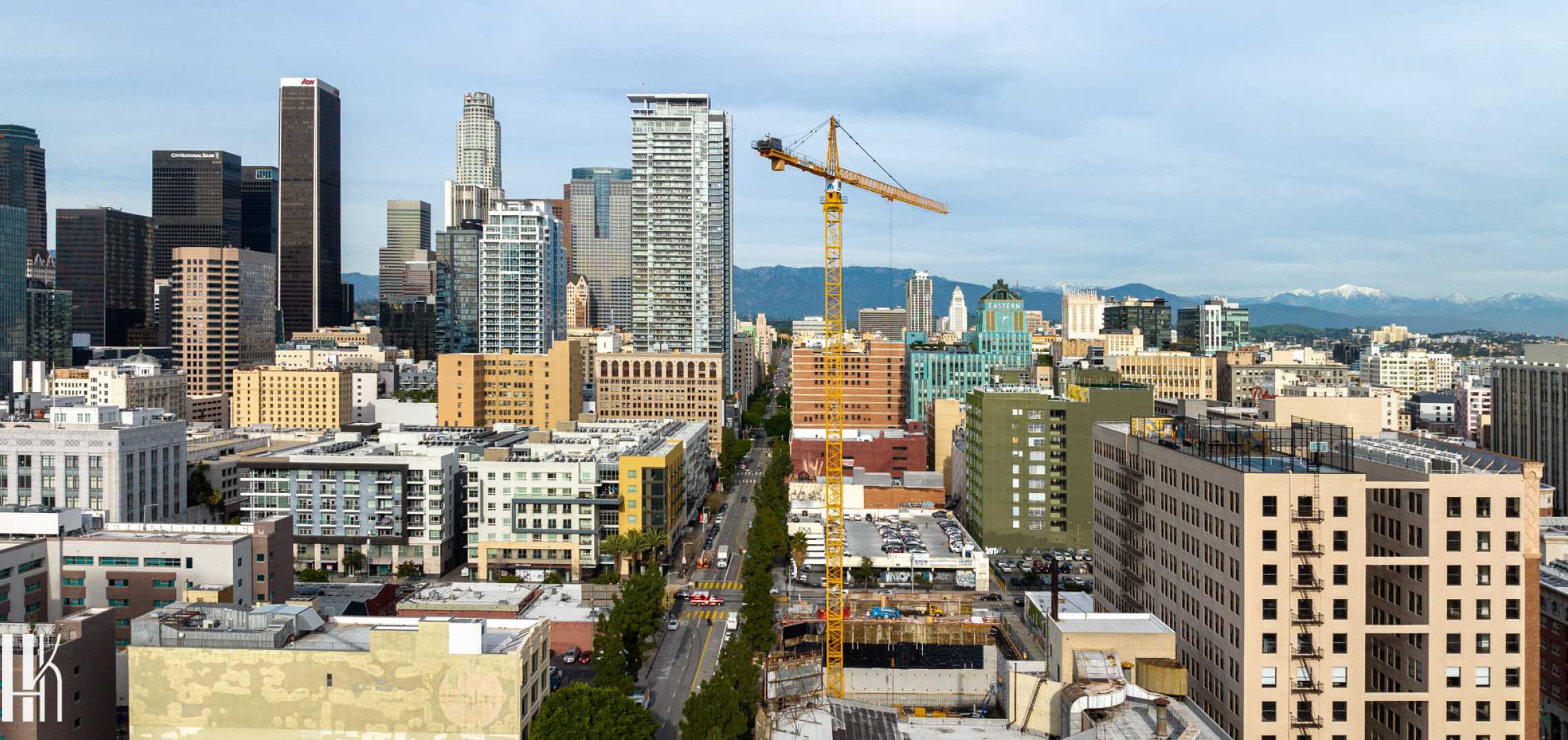 60-story apartment tower starts to rise at 1000 S Hill Street | Urbanize LA