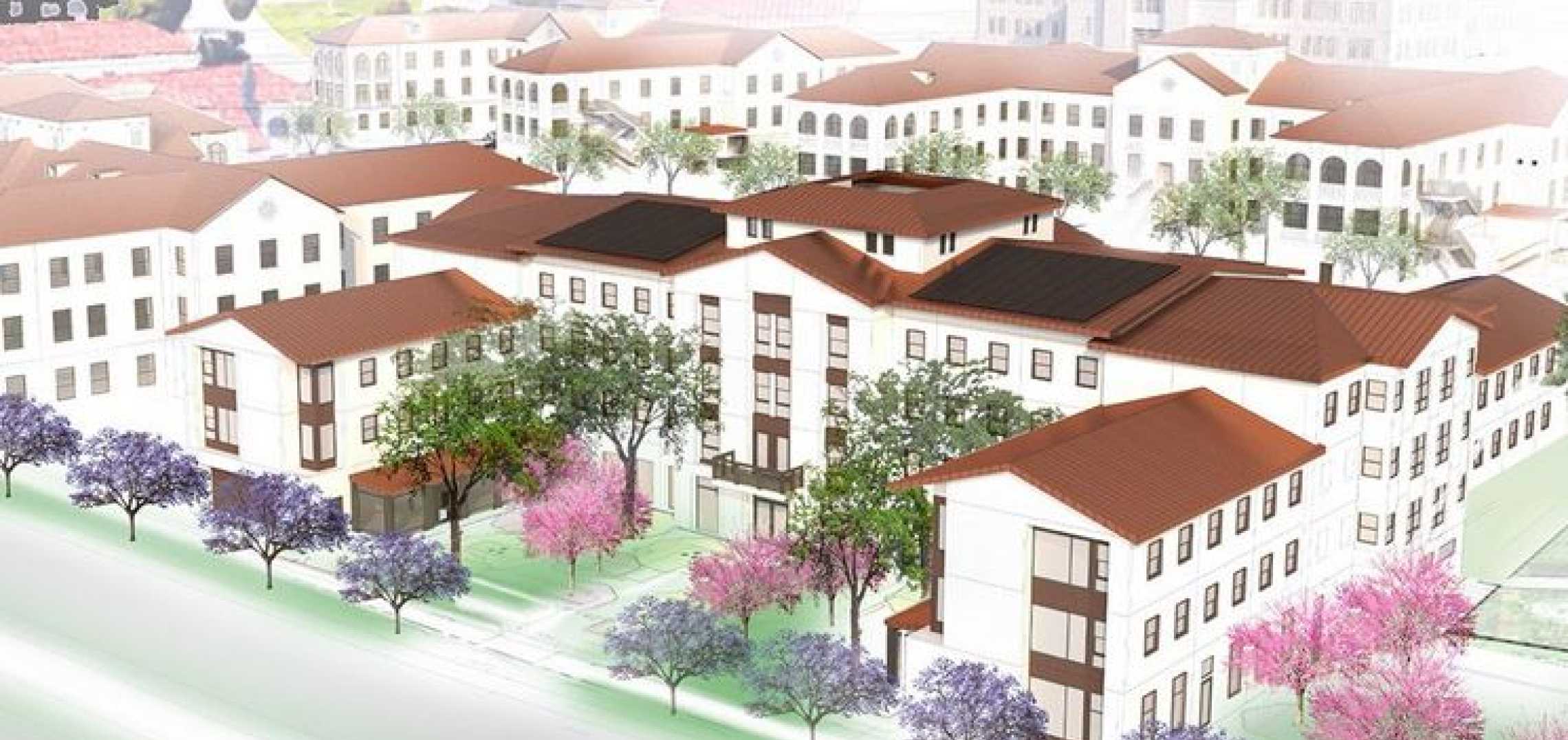 73-unit veterans supportive housing development begins work at the West ...