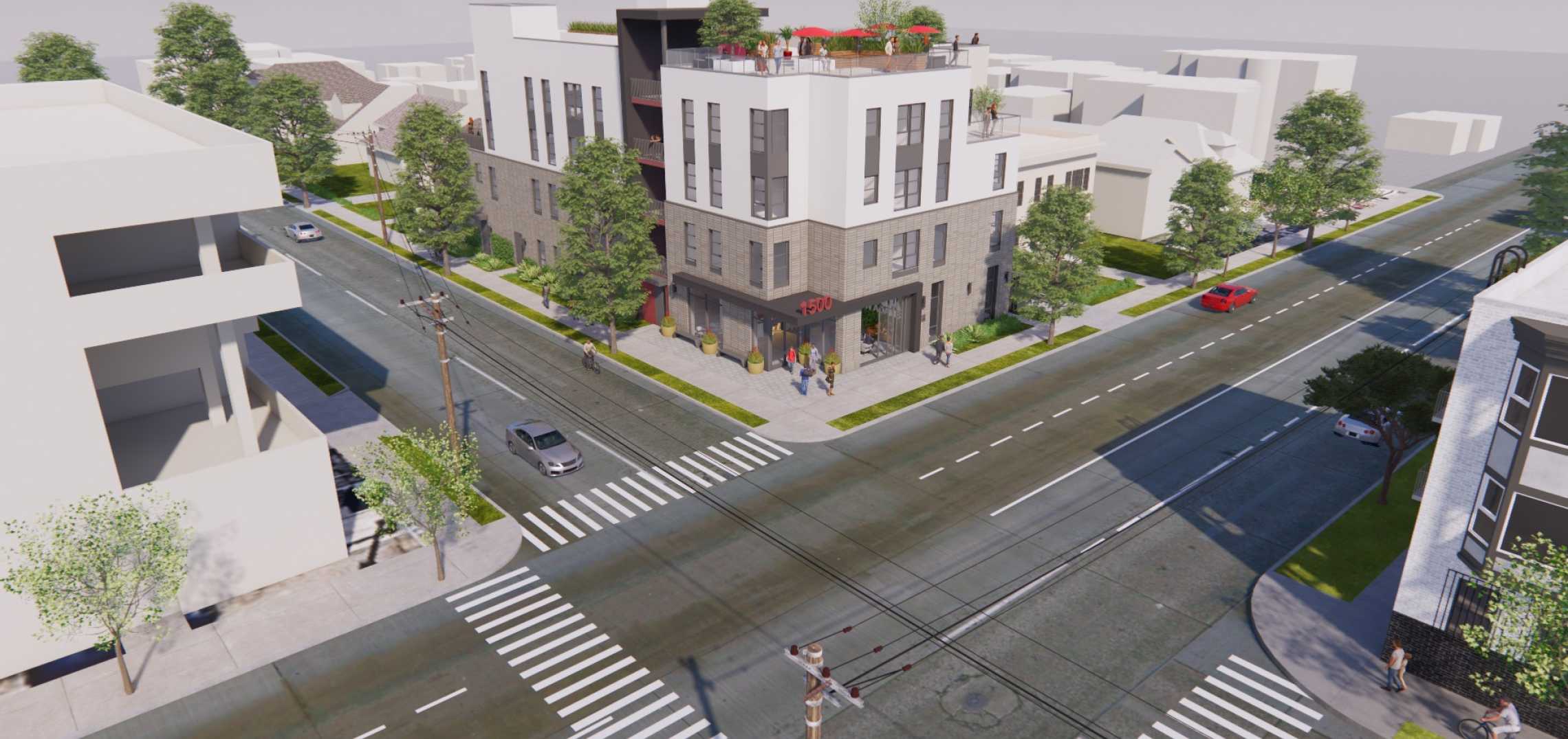 Four-story, 16-unit apartment building planned at 1500 W Adams ...