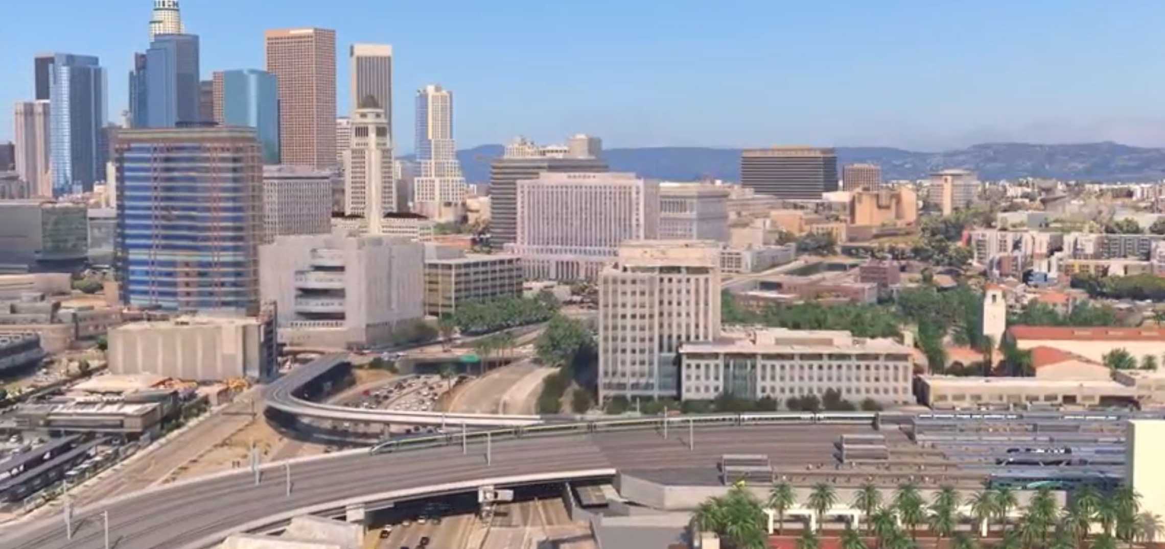 Flyover video previews California High Speed Rail at L.A. Union Station ...