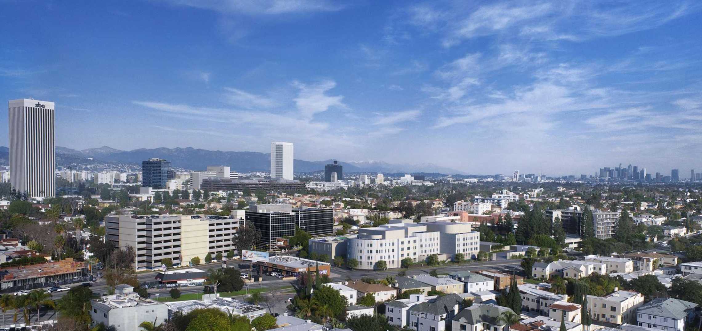 Fresh renderings for new UCLA Mid-Wilshire hospital at 5900 Olympic ...